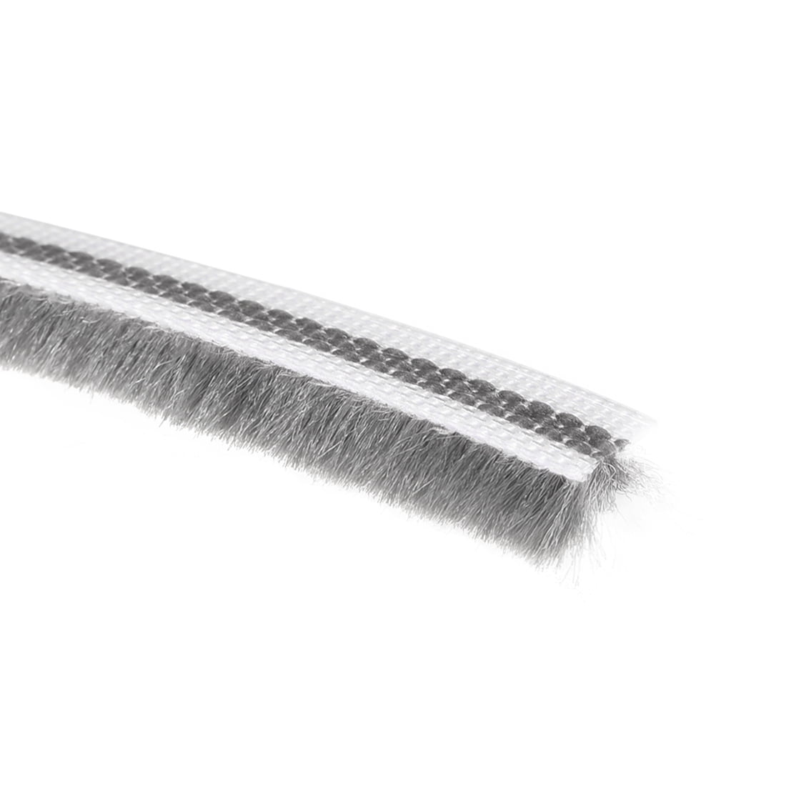 Uxcell Brush Weather Stripping 10M/32.8Ft Card Slot Seal Strip Elastic ...