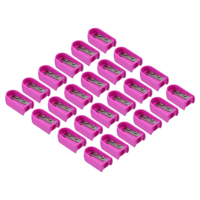 Uxcell Bulk Plastic Manual Pencil Sharpener, Single Hole Pencil ...