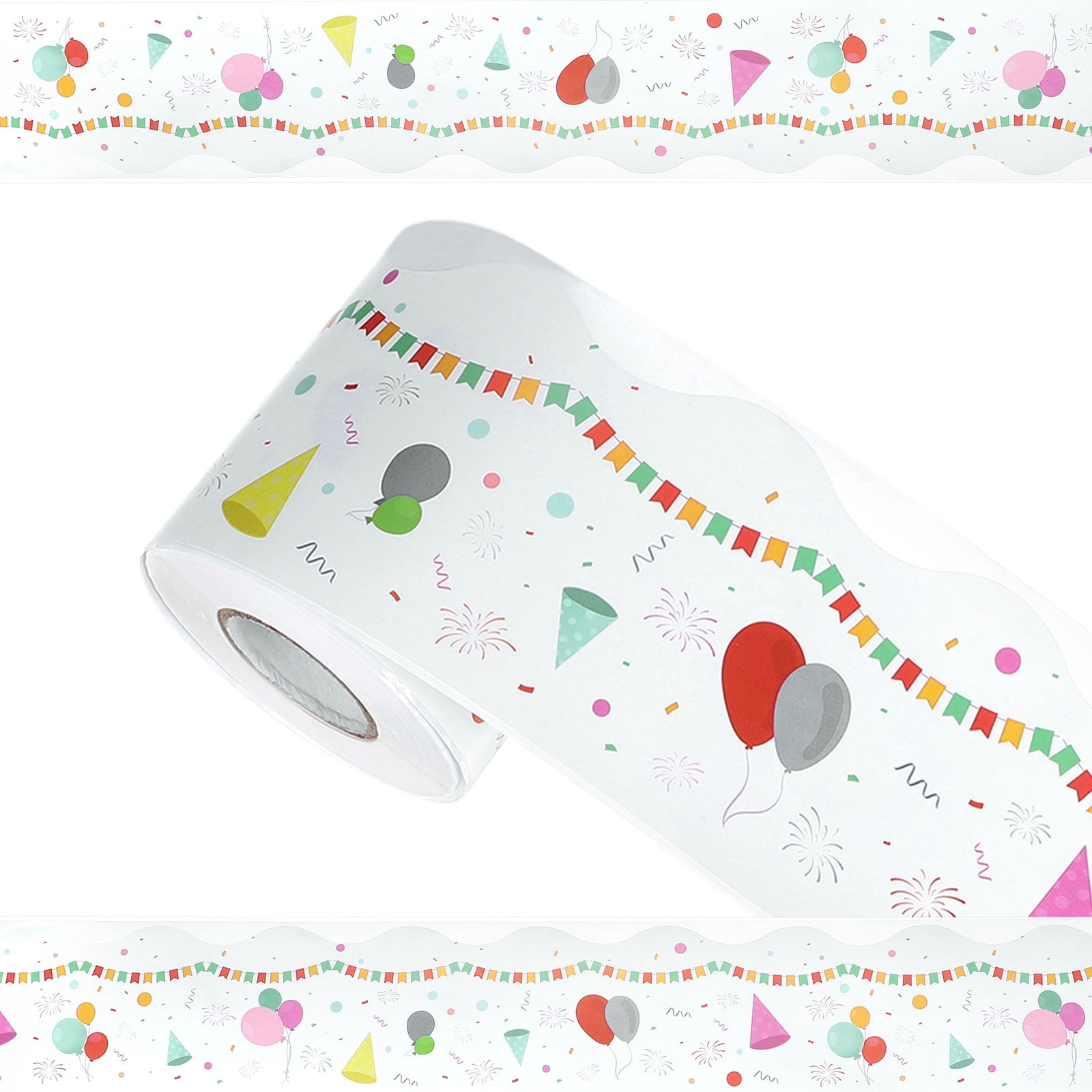 Uxcell Bulletin Board Border, 65.6Ft x 2.75Inch Classroom Border Trim ...