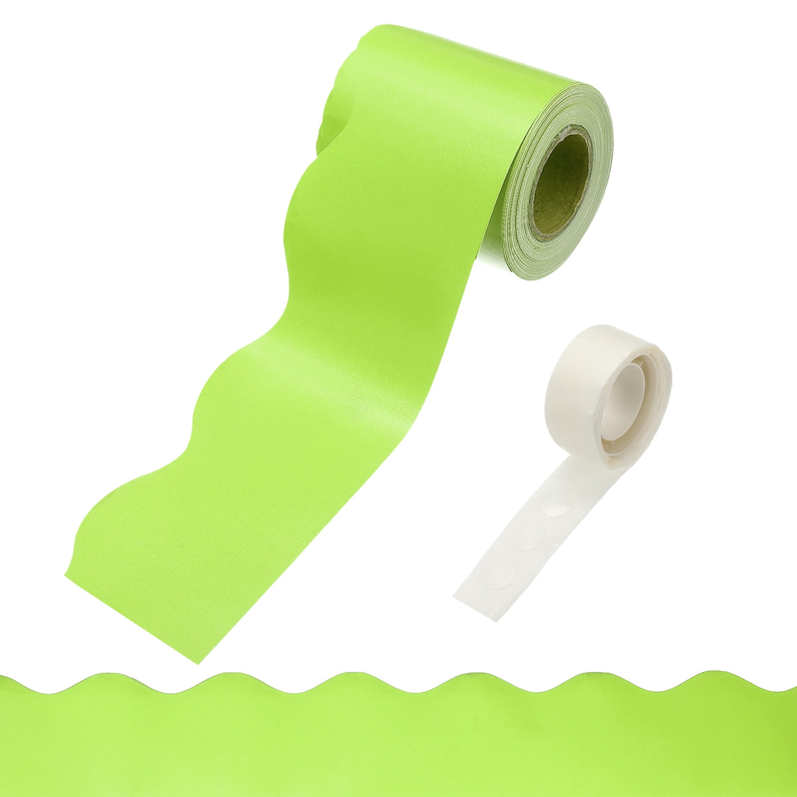 Uxcell Bulletin Board Borders, 32.8ft Emerald Green Border with Clear ...