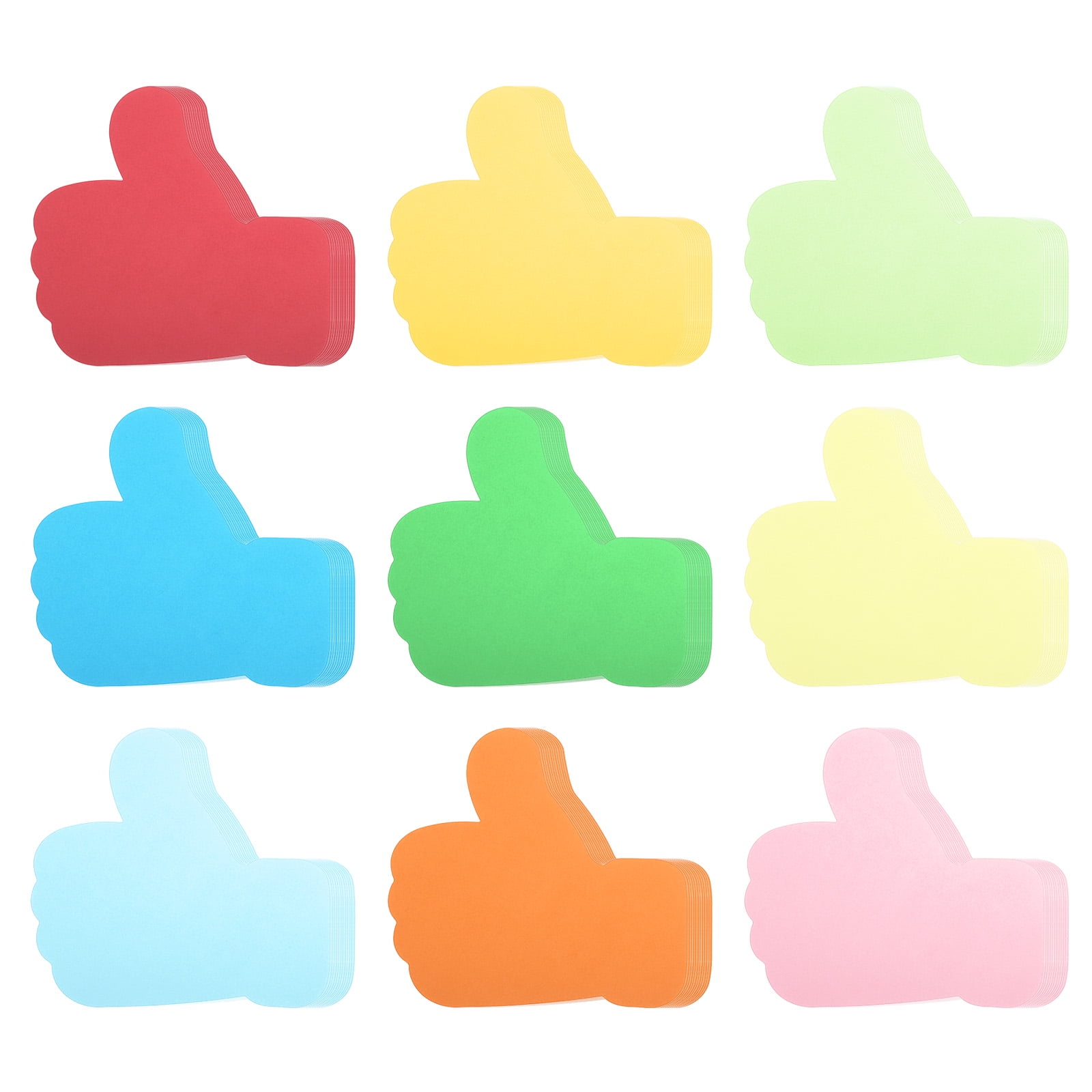 Uxcell Bulletin Cutouts Paper, 180 Pcs Like Shaped Paper Cut Outs Decor ...