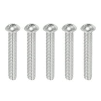 binifiMux 10-Pack Black 5/16-18 x2-1/2" Flat Head Allen Bolt Joint Connecting Bolts Socket Cap ...