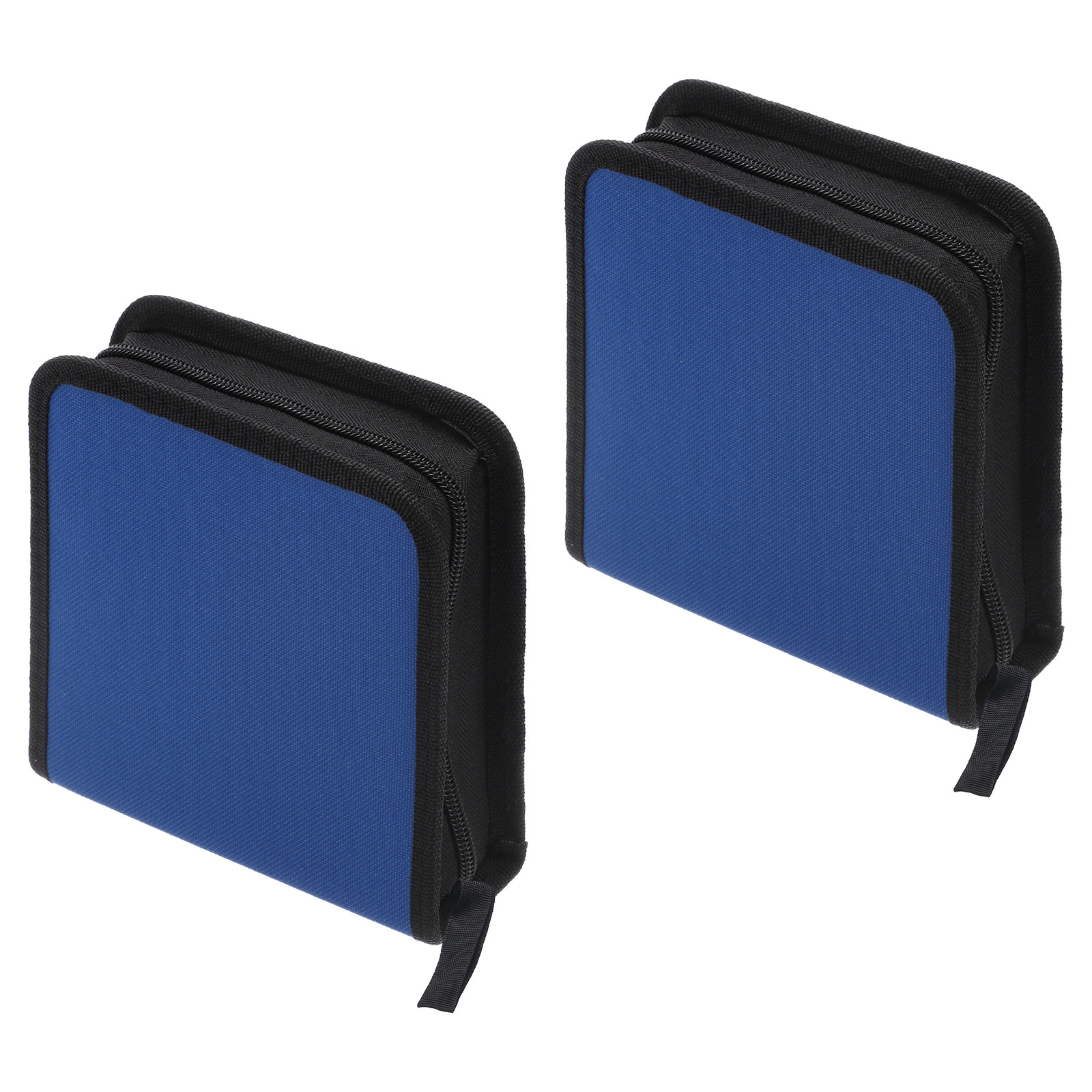 Uxcell CD Case Holders, 2 Pcs Oxford Total 80 Capacity Waterproof Disk ...