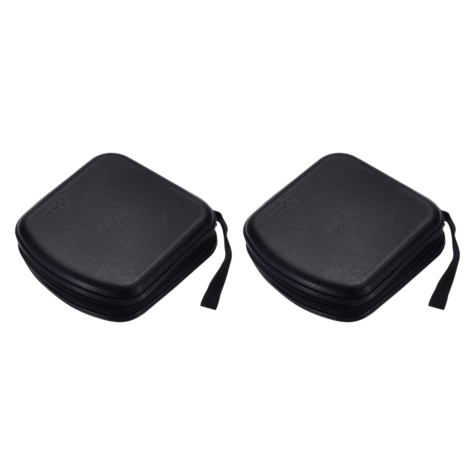 Uxcell CD Case Holders, 2 Pcs Plastic Total 80 Capacity Waterproof Tote ...