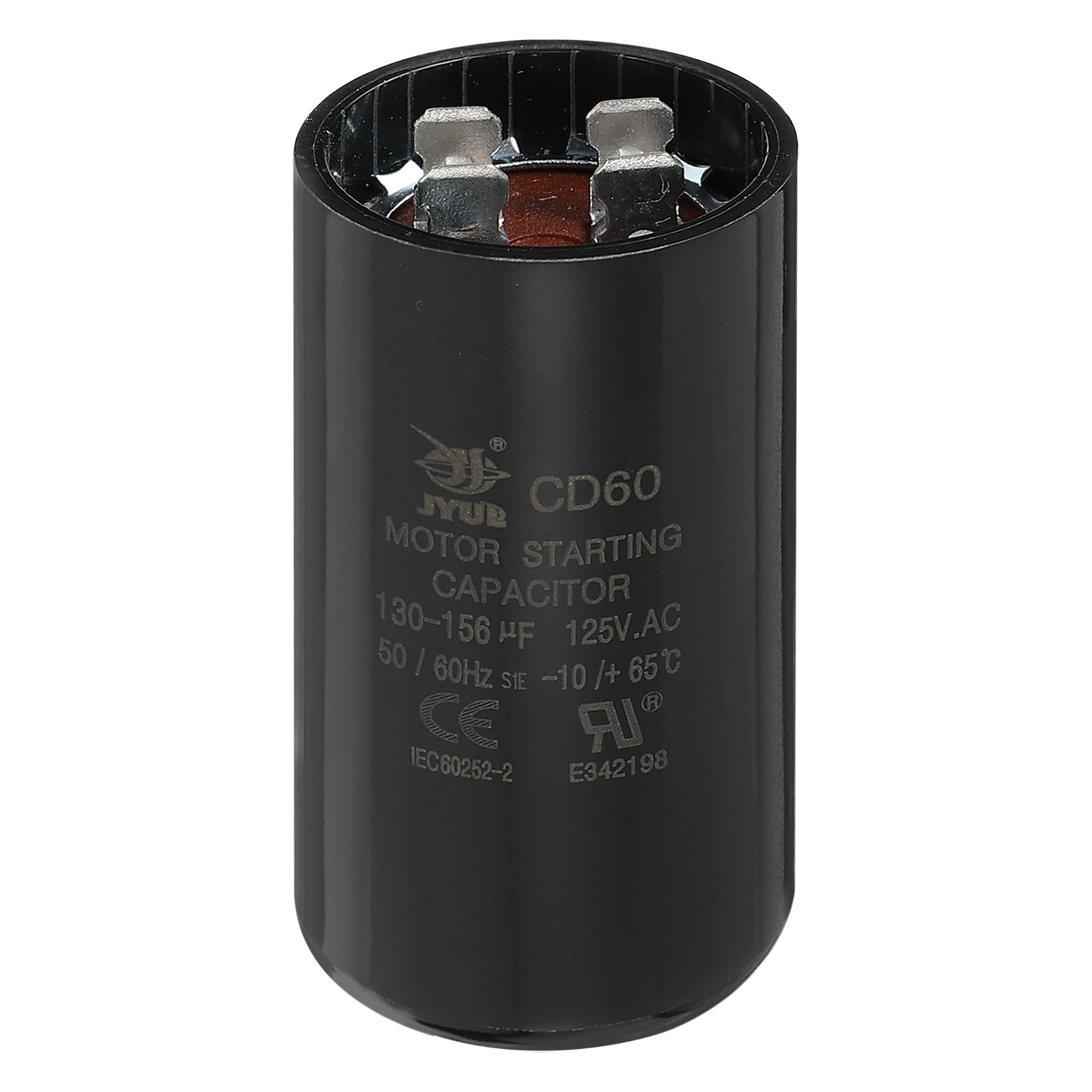 Uxcell CD60 Capacitor 130-156 UF/Mfd, 125 VAC CD60 Run Motor Start ...