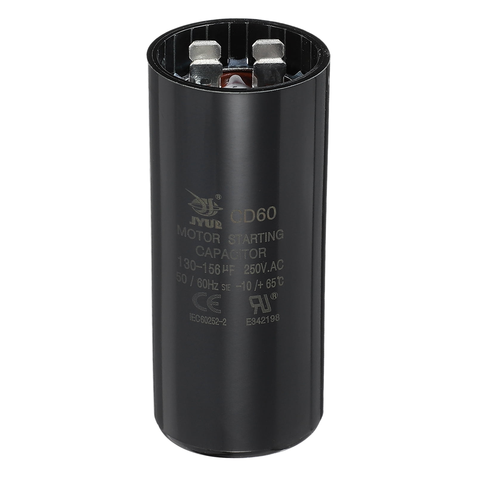 Uxcell CD60 Capacitor 130-156 UF/Mfd, 250 VAC CD60 Run Motor Start ...