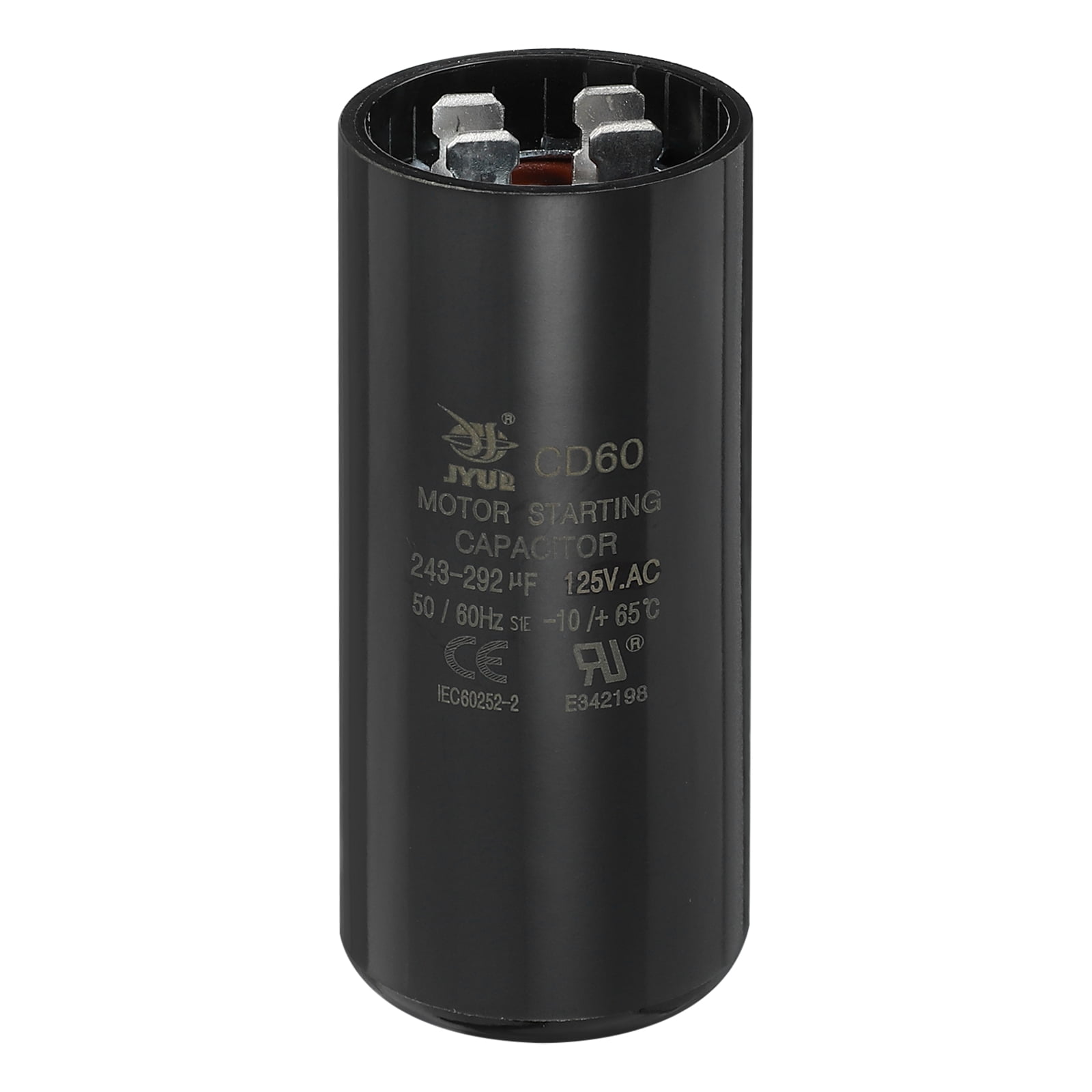 Uxcell CD60 Capacitor 243-292 UF/Mfd, 125 VAC CD60 Run Motor Start ...