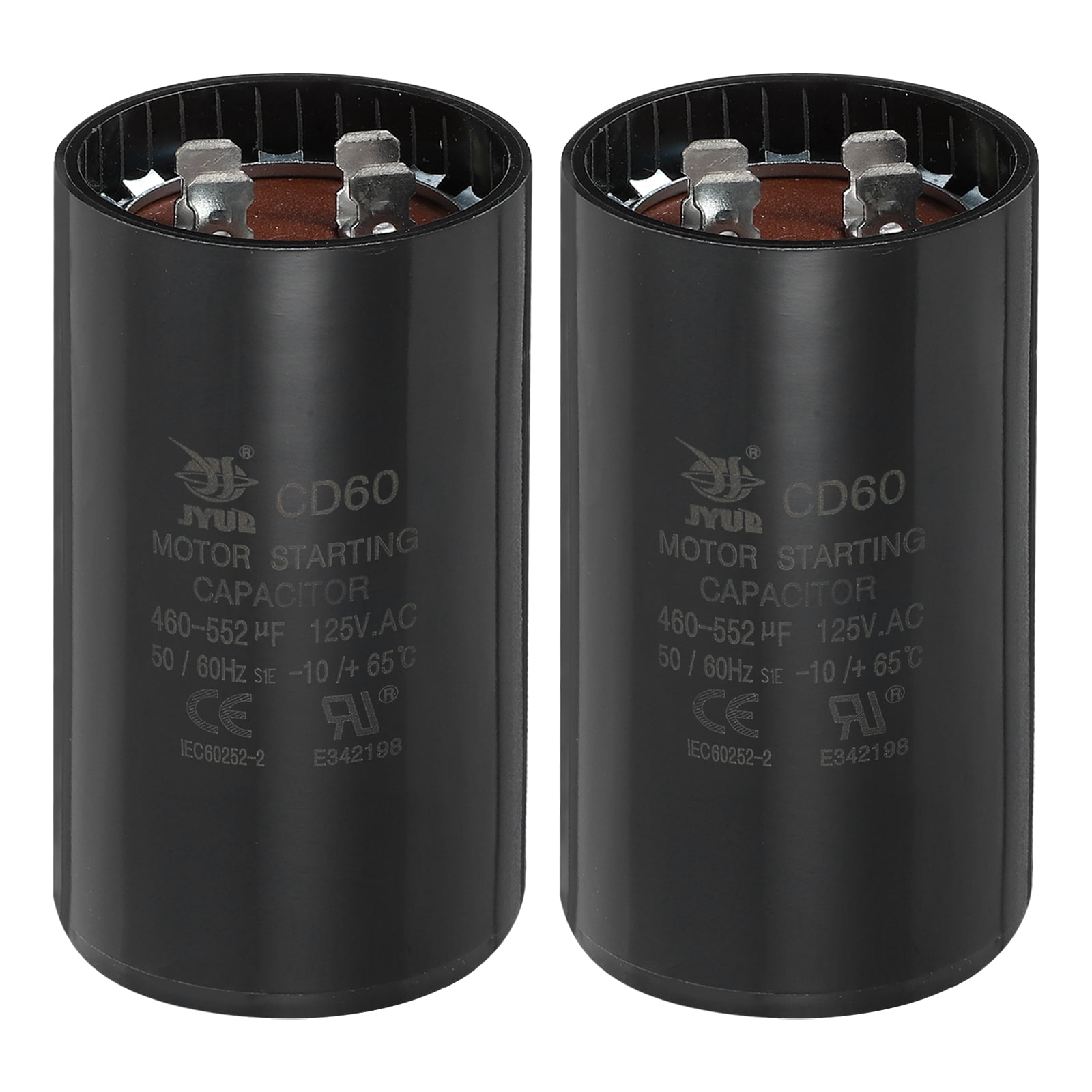 Uxcell CD60 Capacitor 460-552 UF/Mfd, 125 VAC CD60 Run Motor Start ...