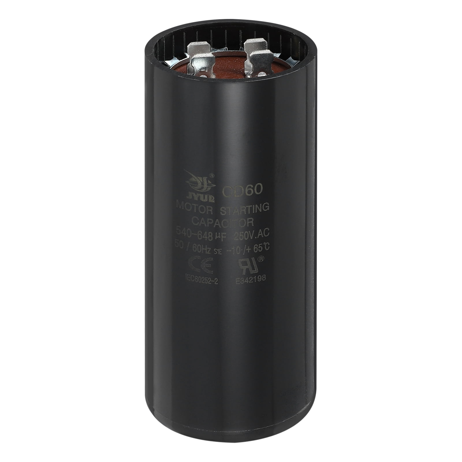Uxcell CD60 Capacitor 540-648 UF/Mfd, 250 VAC CD60 Run Motor Start ...