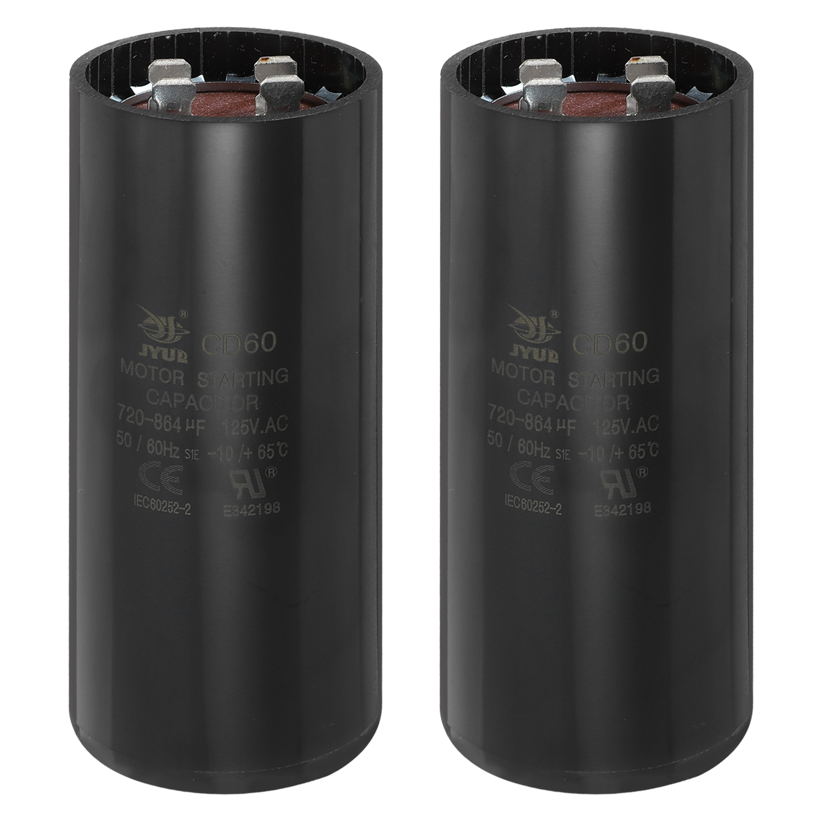 Uxcell CD60 Capacitor 720-864 UF/Mfd, 125 VAC CD60 Run Motor Start ...