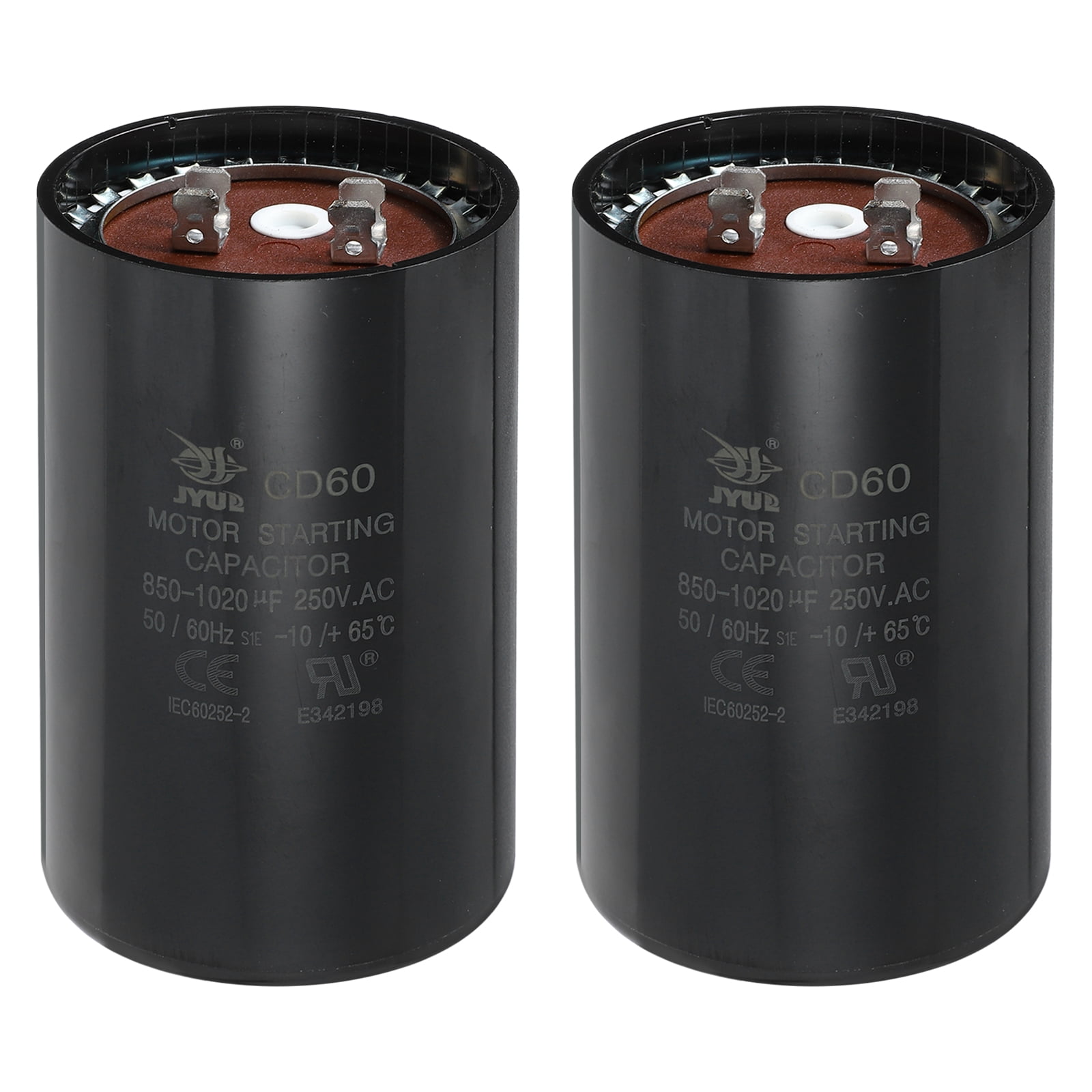 Uxcell CD60 Capacitor 850-1020 UF/Mfd, 250 VAC CD60 Run Motor Start ...