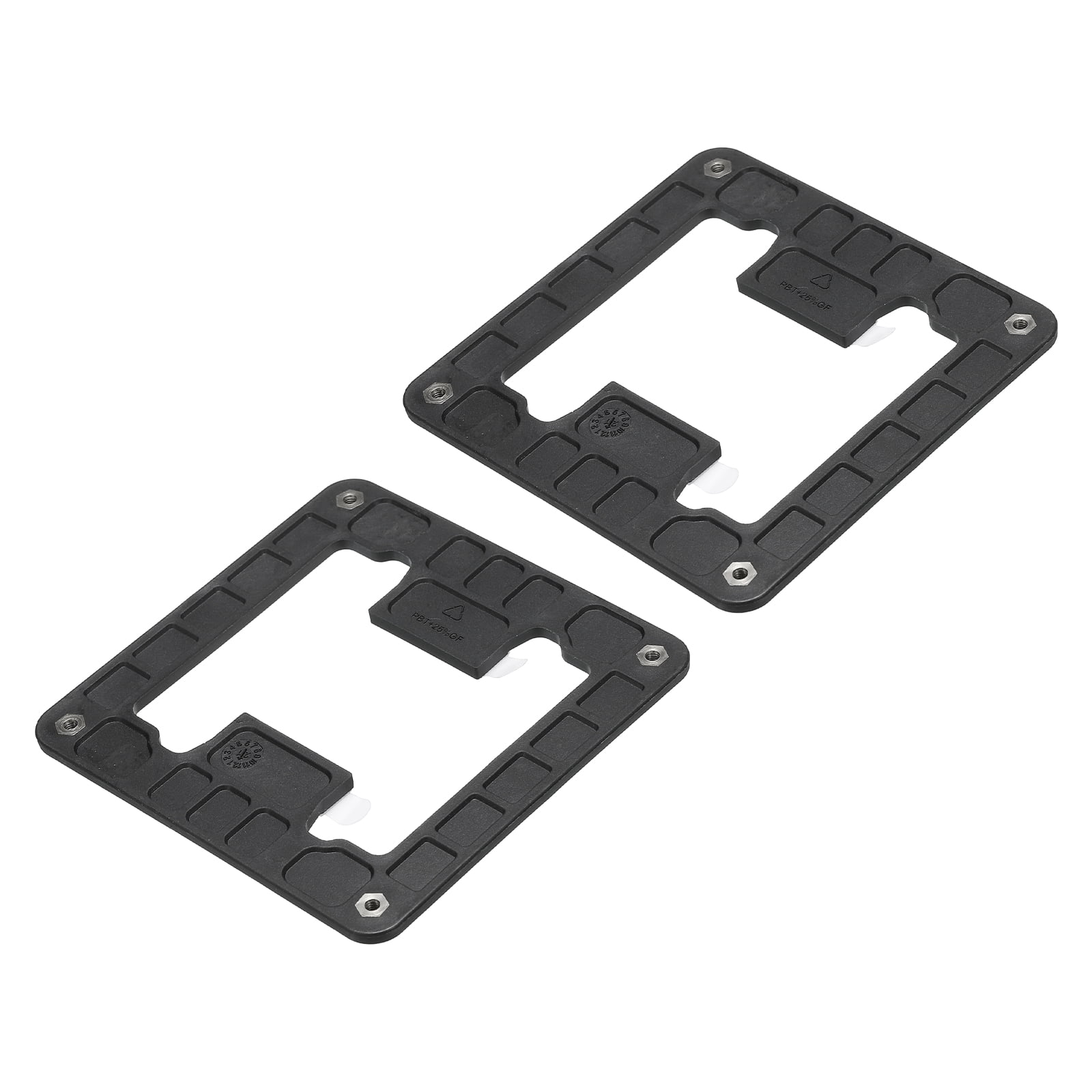 Uxcell CPU Cooler Mounting Bracket Heatsink Backplate Sheet Plate Black ...