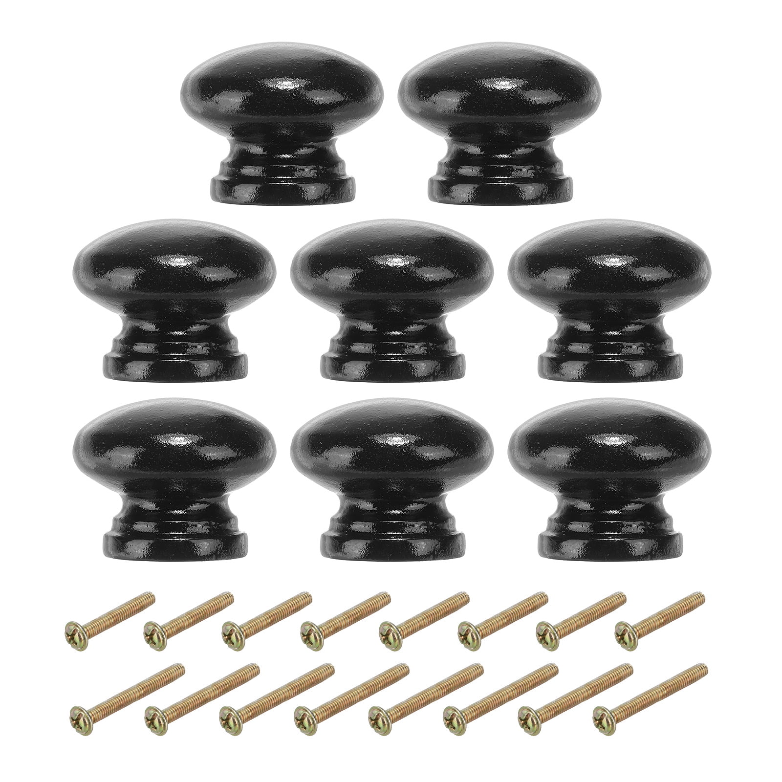 Uxcell Cabinet Knobs, Round Drawer Dresser Knobs Wood Handles Knobs ...