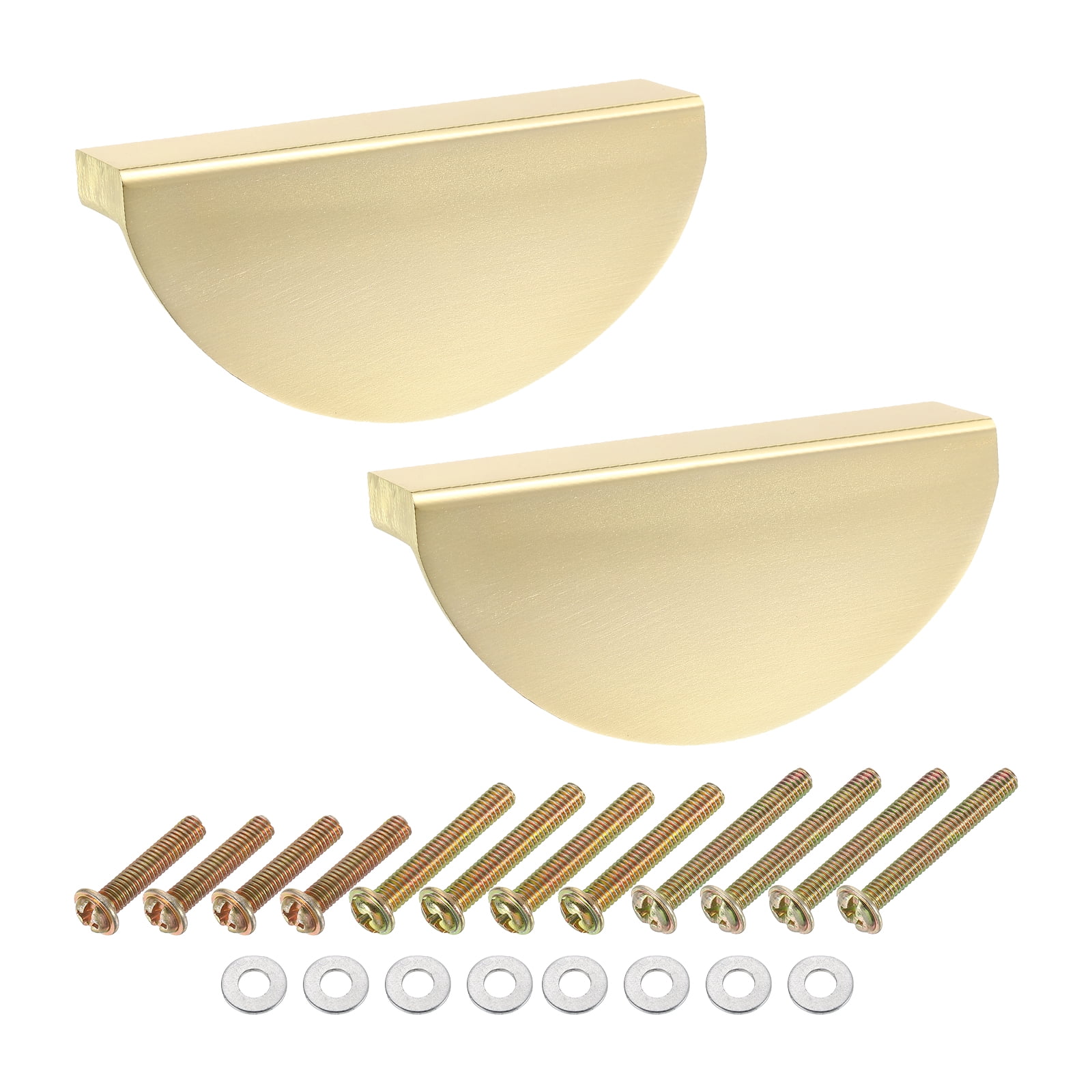 Uxcell Cabinet Pull Handles, Zinc Alloy Modern Drawer Pulls for Kitchen ...