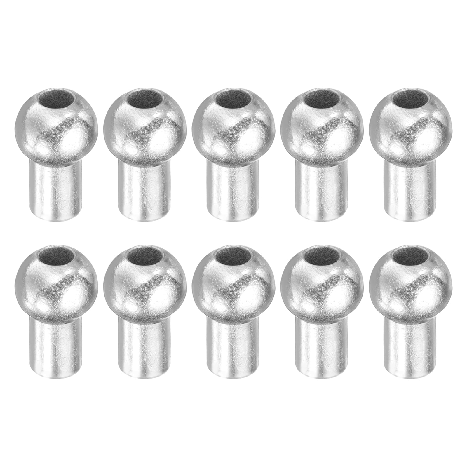 Uxcell Cable Ball Stopper, 10pcs Stainless Steel Gym Machine ...