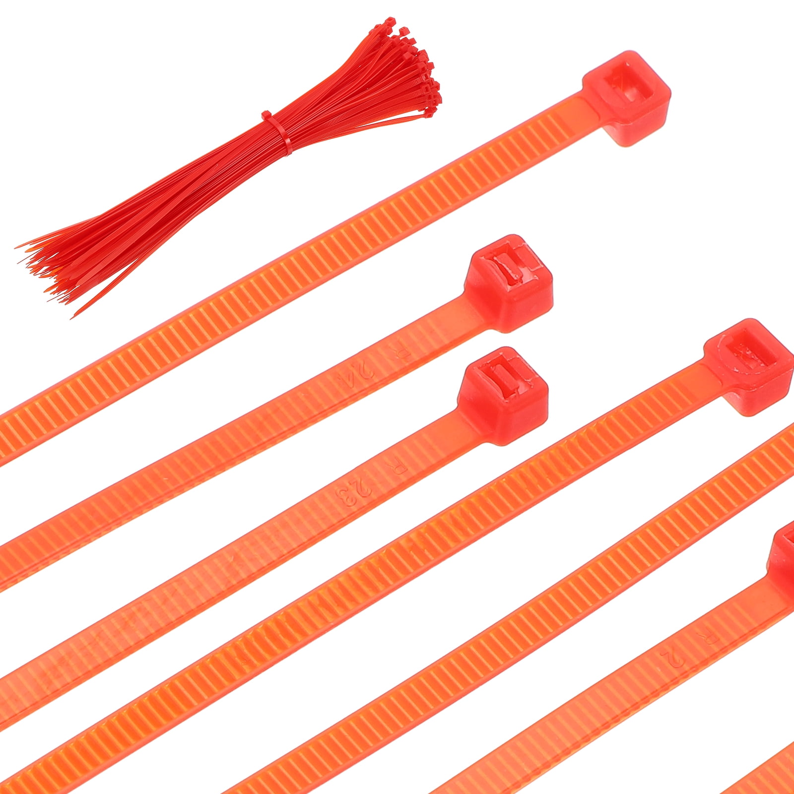 Uxcell Cable Zip Ties Self-Locking Nylon Wire Tie Wraps Heavy Duty for ...