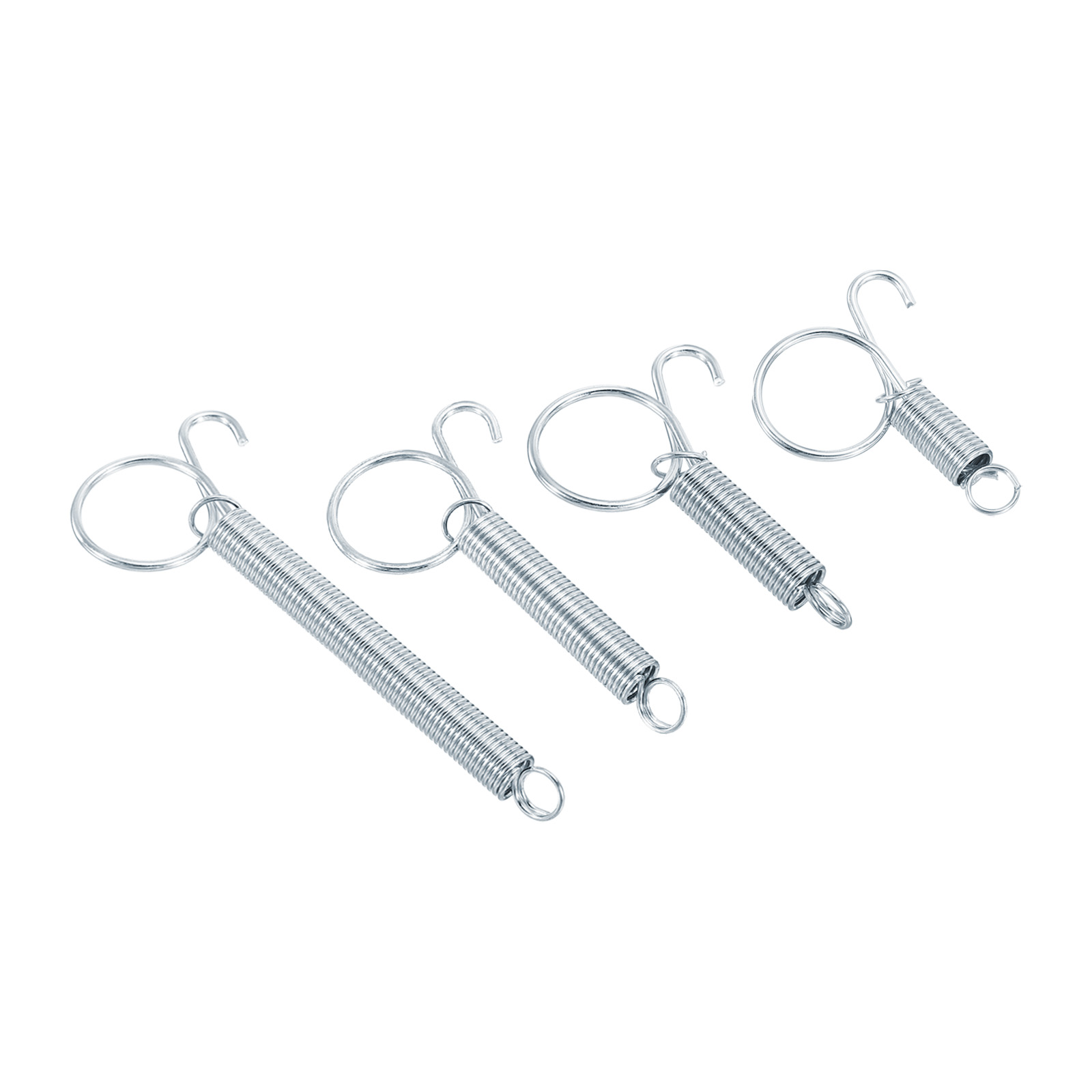 Uxcell Cage Door Hook Kit, 4Pcs 4 Sizes Stainless Steel Finger Ring ...