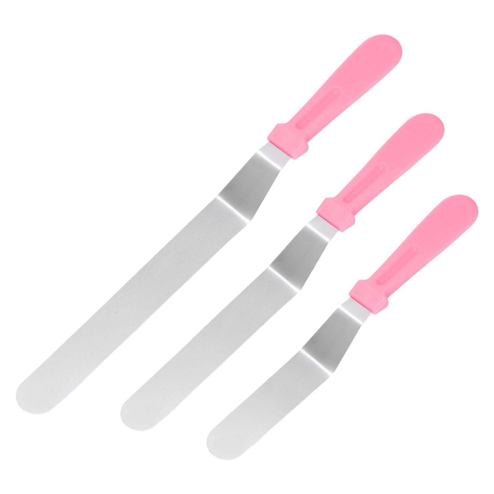 Uxcell Cake Offset Spatula Set, 6, 8, 10" Icing Spatula Cake Decorating ...