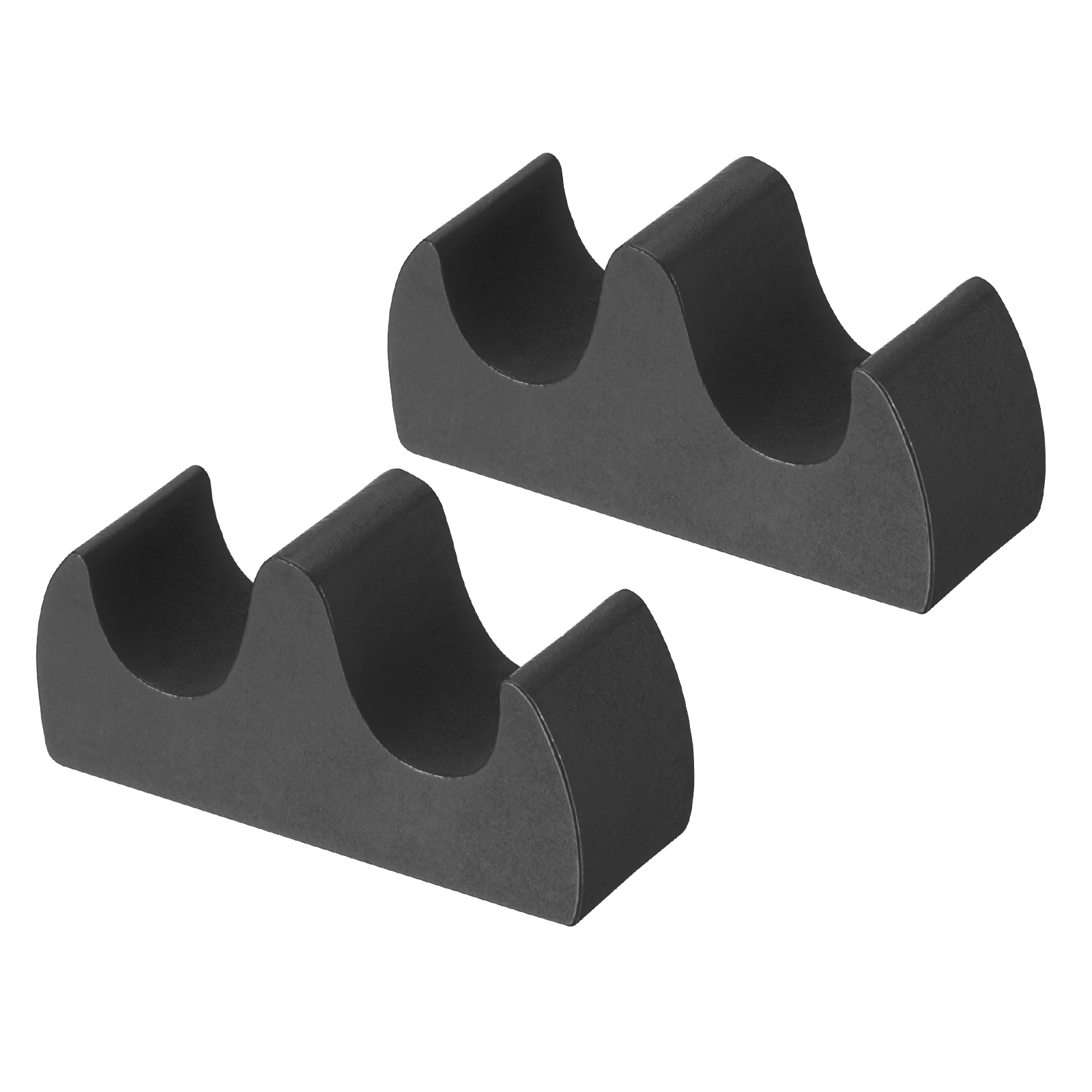 Uxcell Calligraphy Brush Holder, 2 Pack 2 Ports Wooden Chinese ...