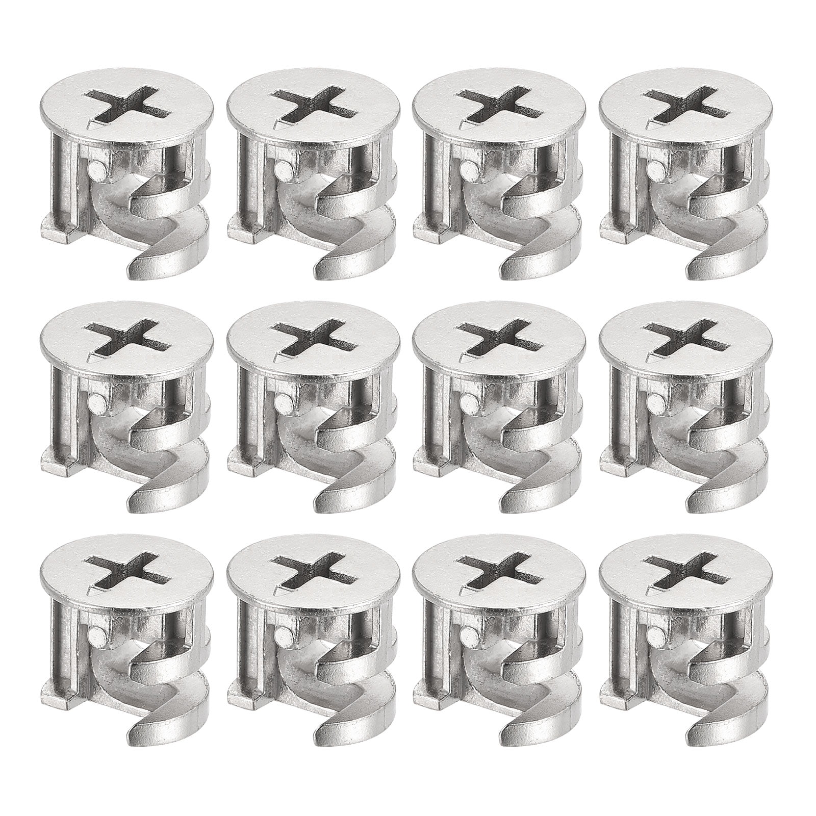 Uxcell Cam Lock Nut for Furniture, 12 Pack 15x13.5mm Joint Connector ...