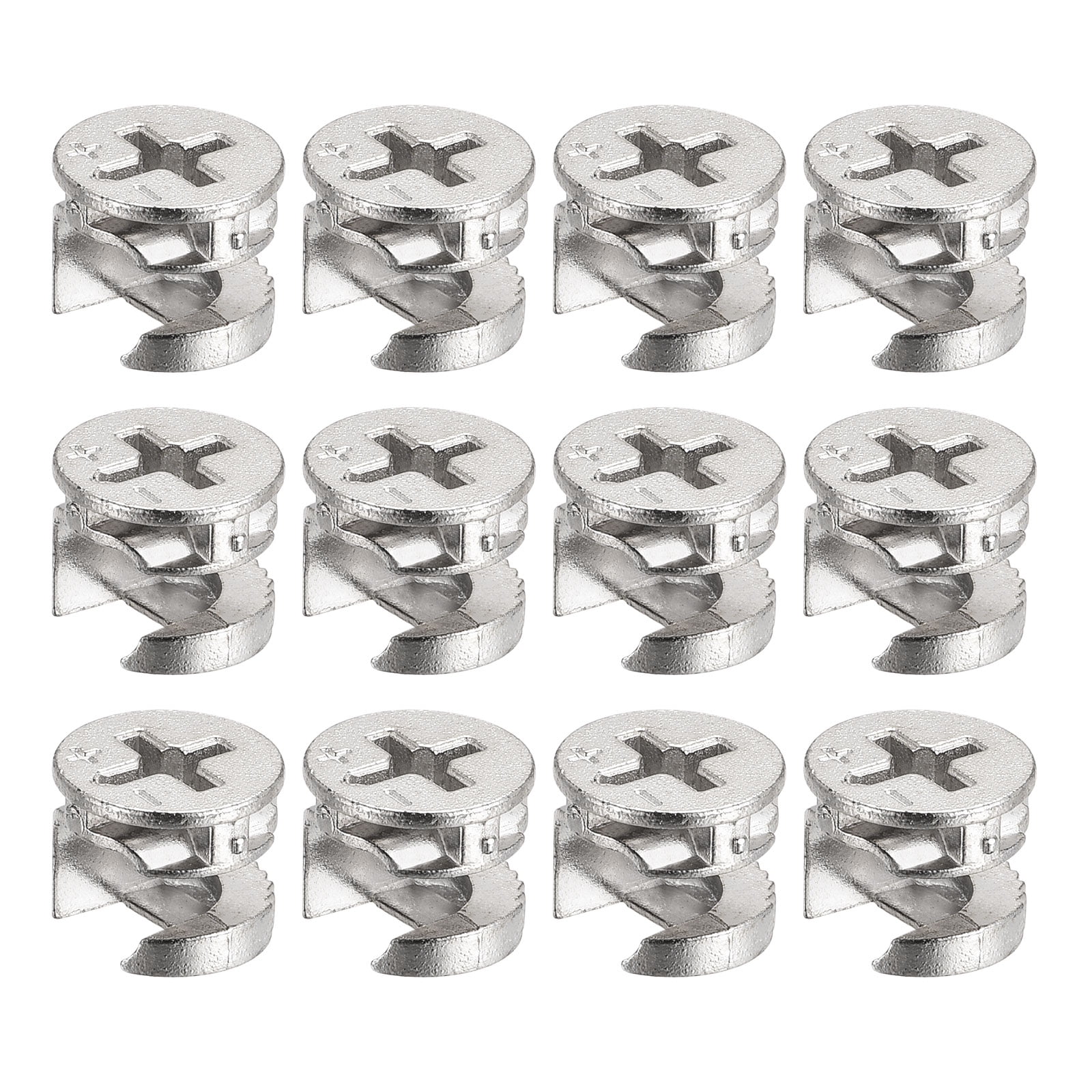 Uxcell Cam Lock Nut for Furniture, 80 Pack 11.65x9.8mm Joint Connector ...