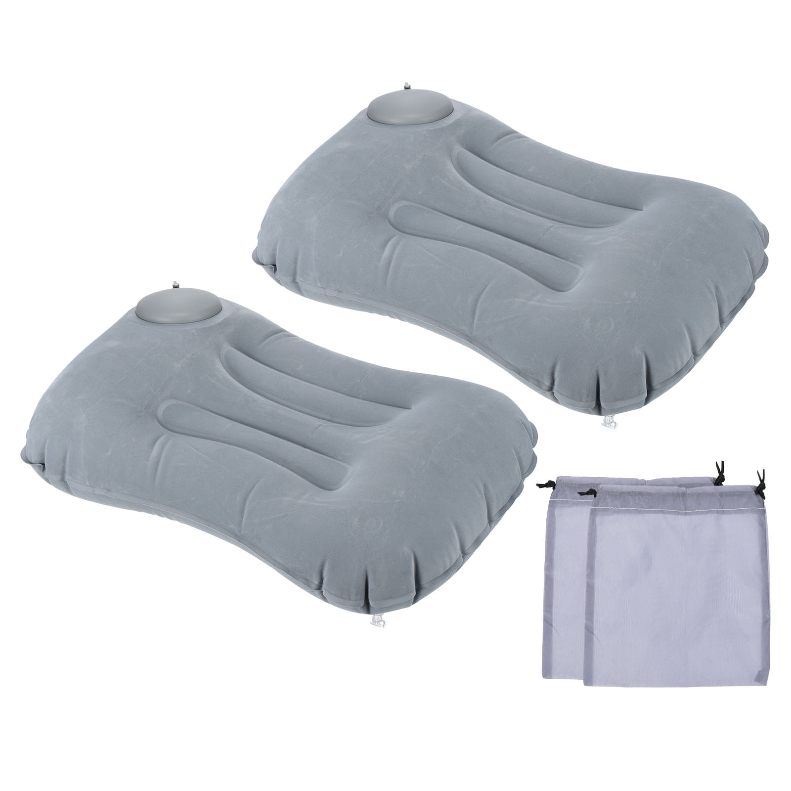 Uxcell Camping Pillow, Portable Camp Beach Pillow Neck Lumbar Support ...