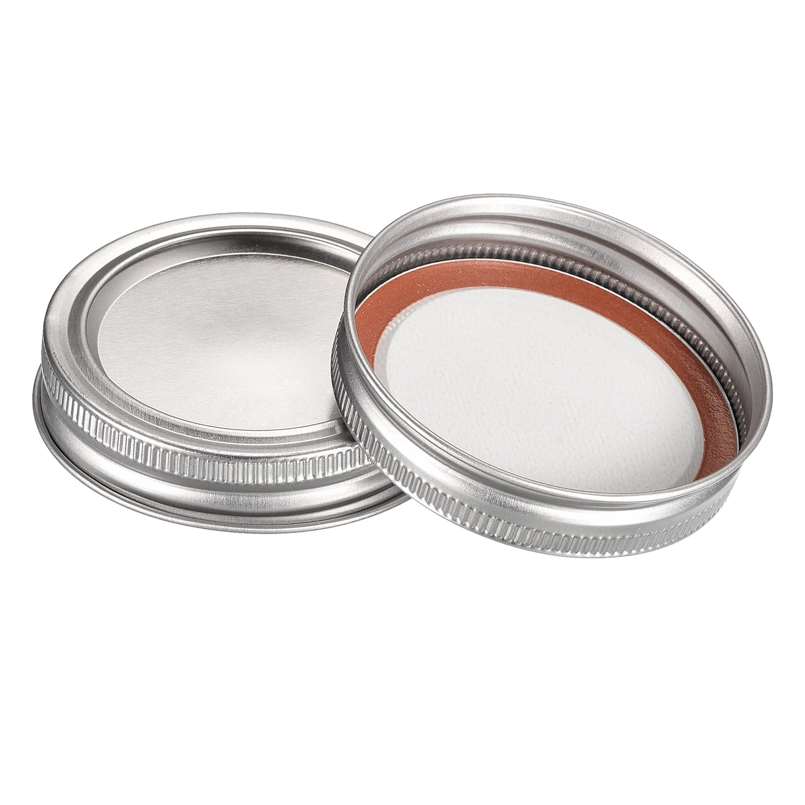 Uxcell Canning Lids, 24 Set - Tinplate Split-Type Mason Jar Lids and ...