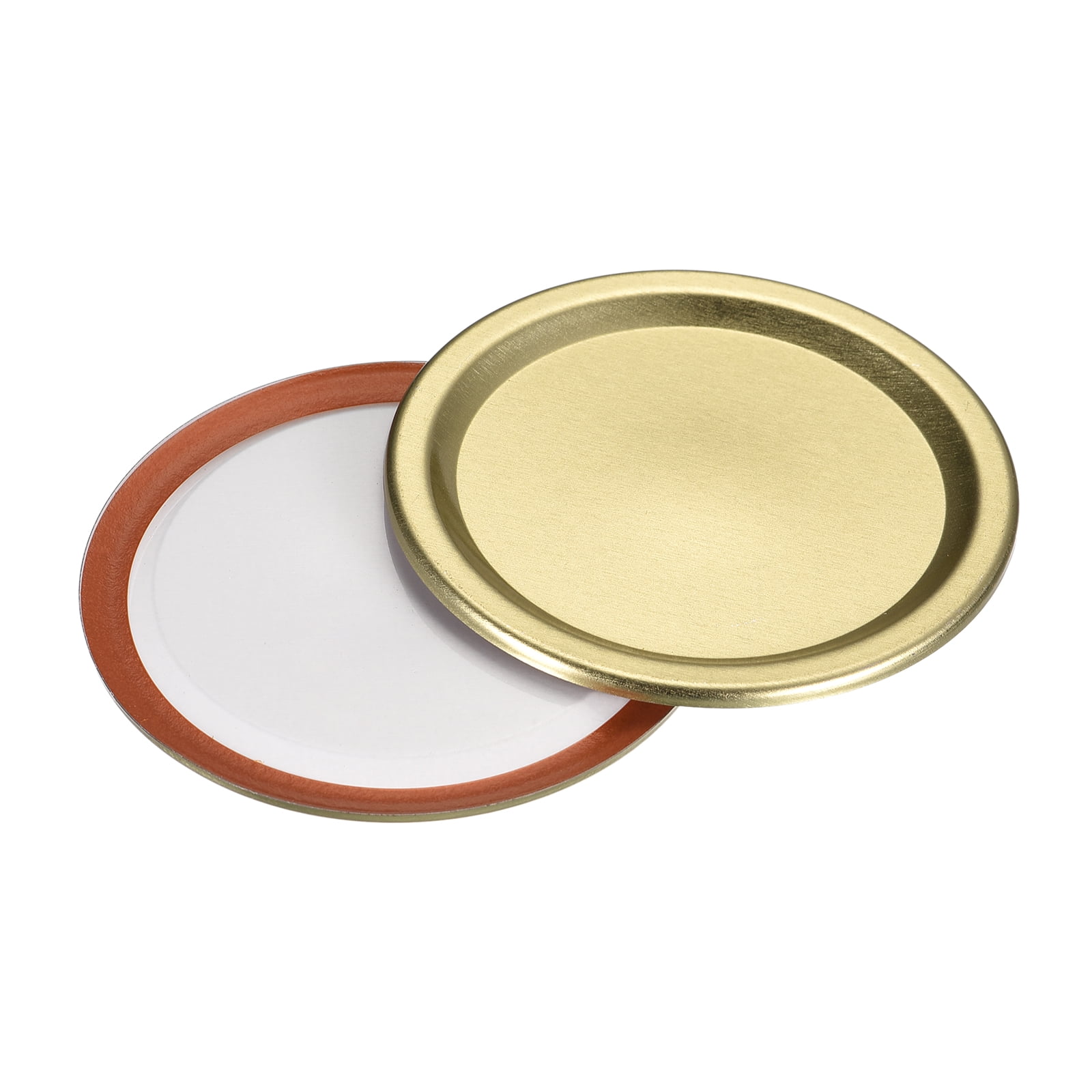 Uxcell Canning Lids, Tinplate Split-Type Mason Jar Lid, Regular Mouth ...