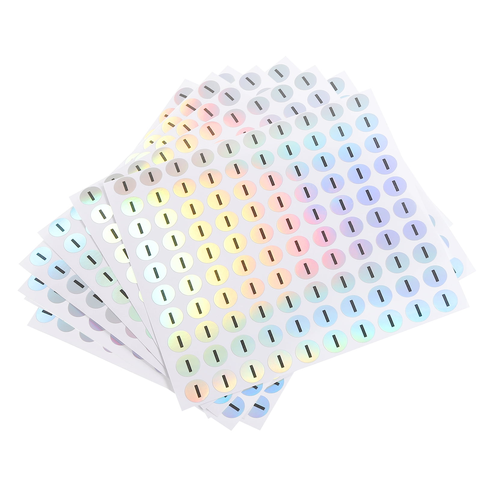 Uxcell Capital Letter Stickers, Alphabet I Round Self Adhesive Letter ...
