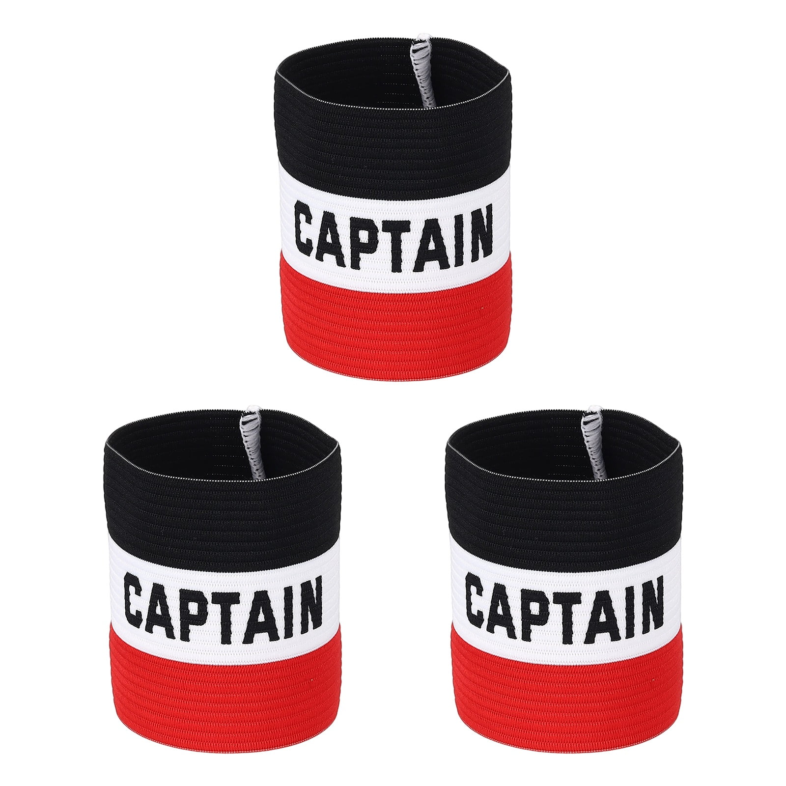 Uxcell Captain Armband, Soccer Captain Arm Bands Elastic Adjustable ...
