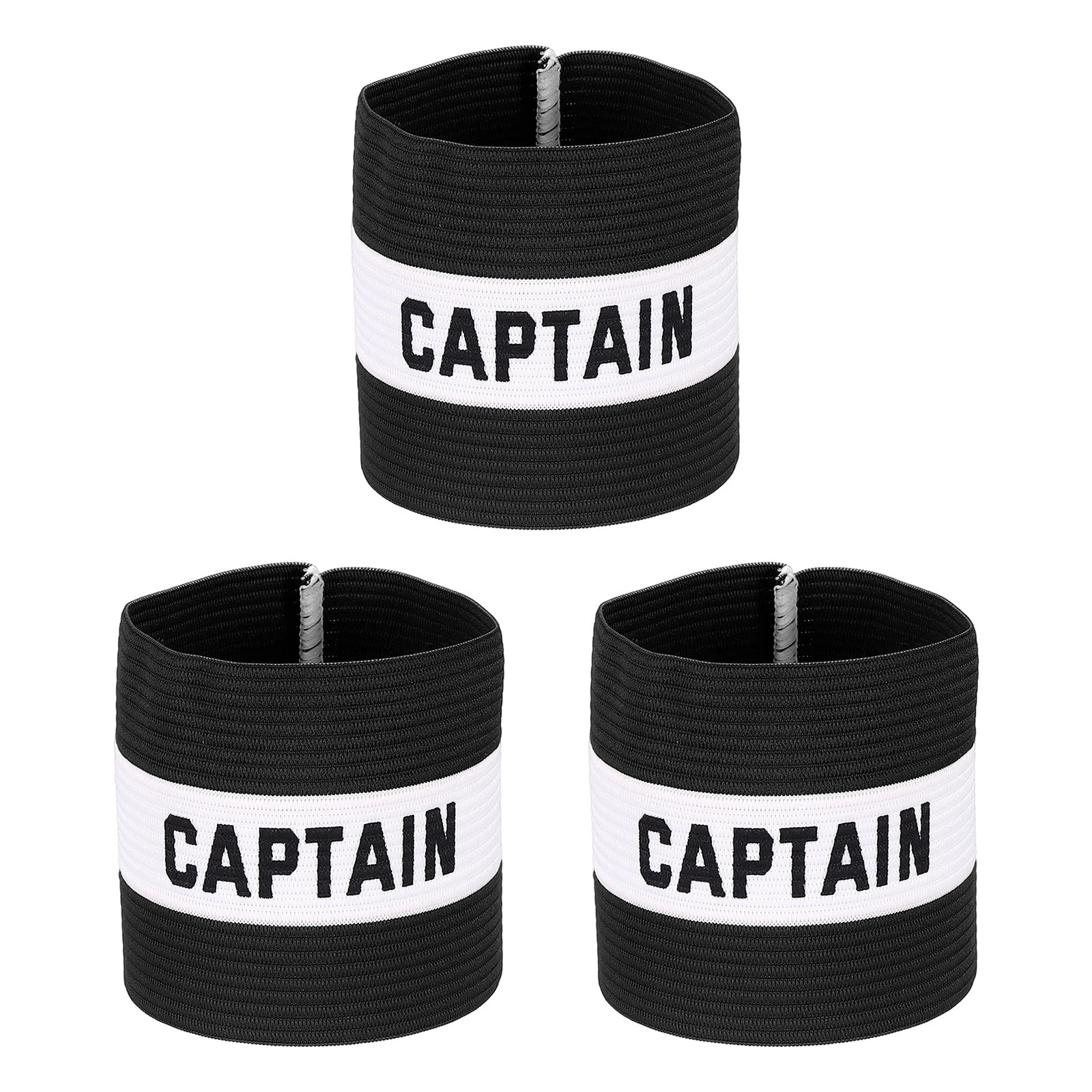 Uxcell Captain Armband, Soccer Captain Arm Bands Elastic Adjustable ...