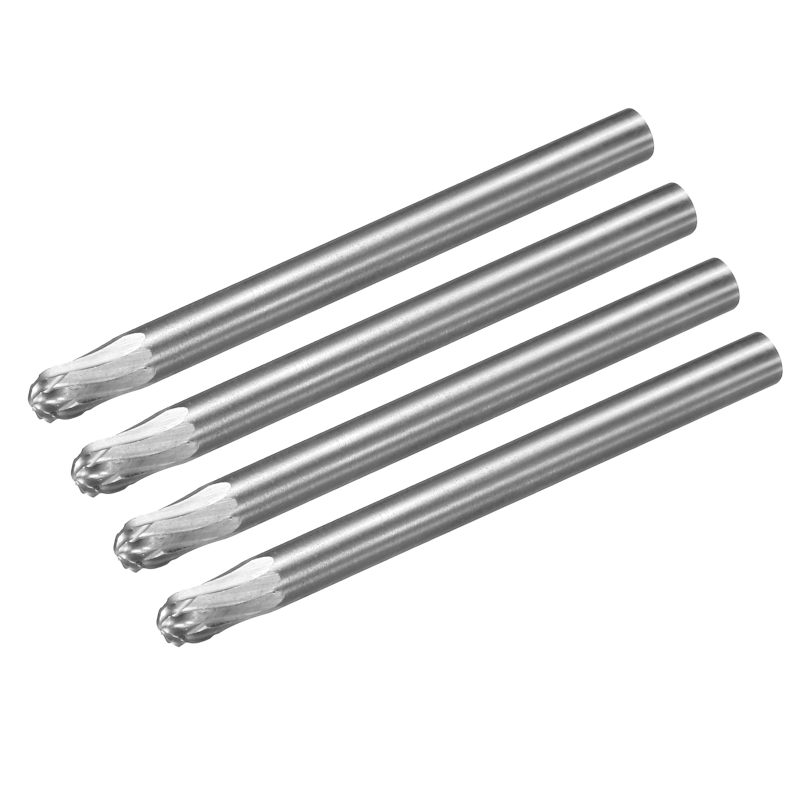 Uxcell Carbide Burrs Double Cut Rotary Burrs File Ball Shape Cutting ...