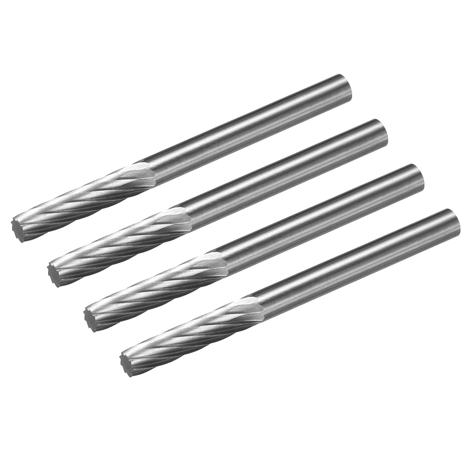 Uxcell Carbide Burrs Double Cut Rotary Burrs Files Cylinder Shape ...