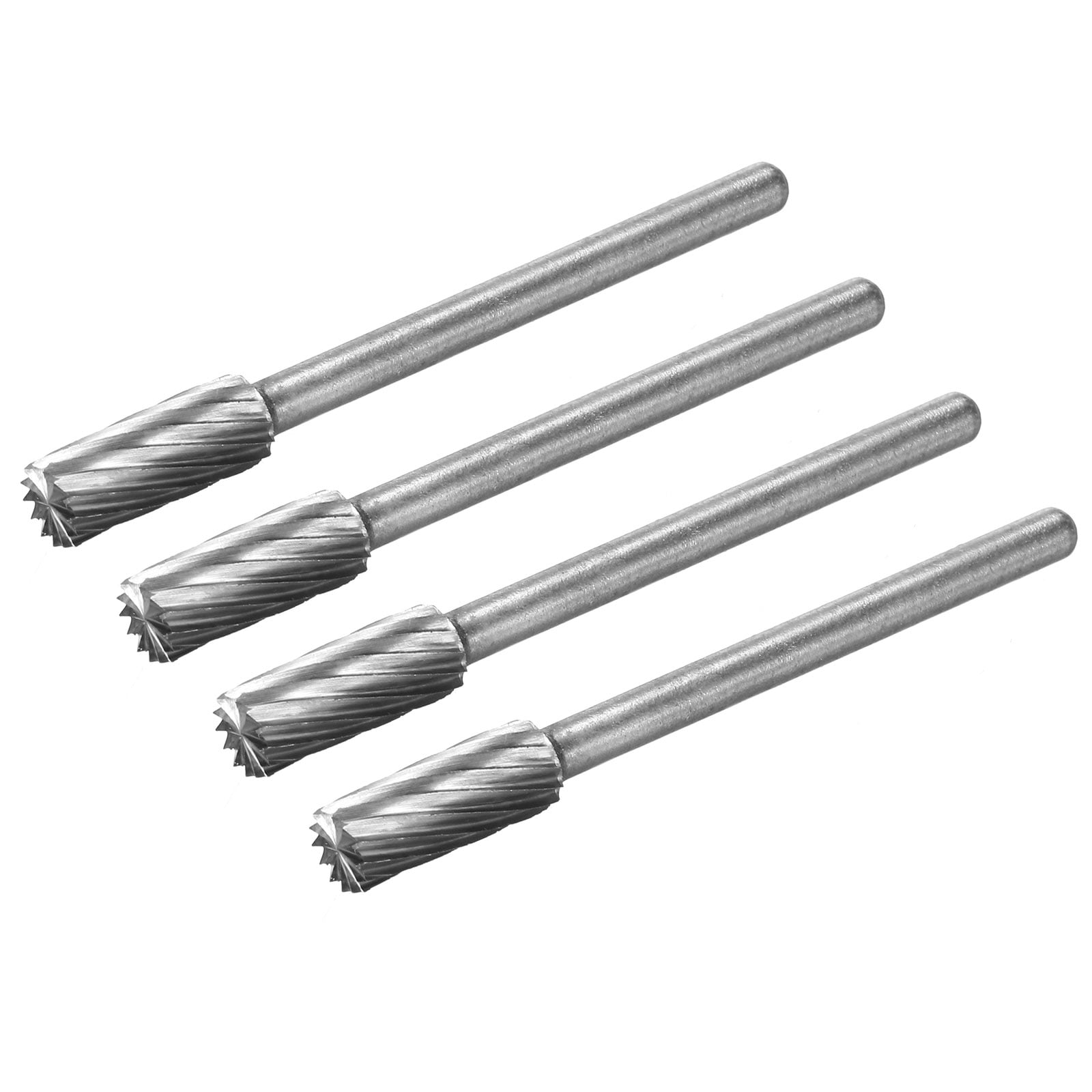 Uxcell Carbide Burrs Single Rotary Burrs File Cylinder Shape Cutting ...
