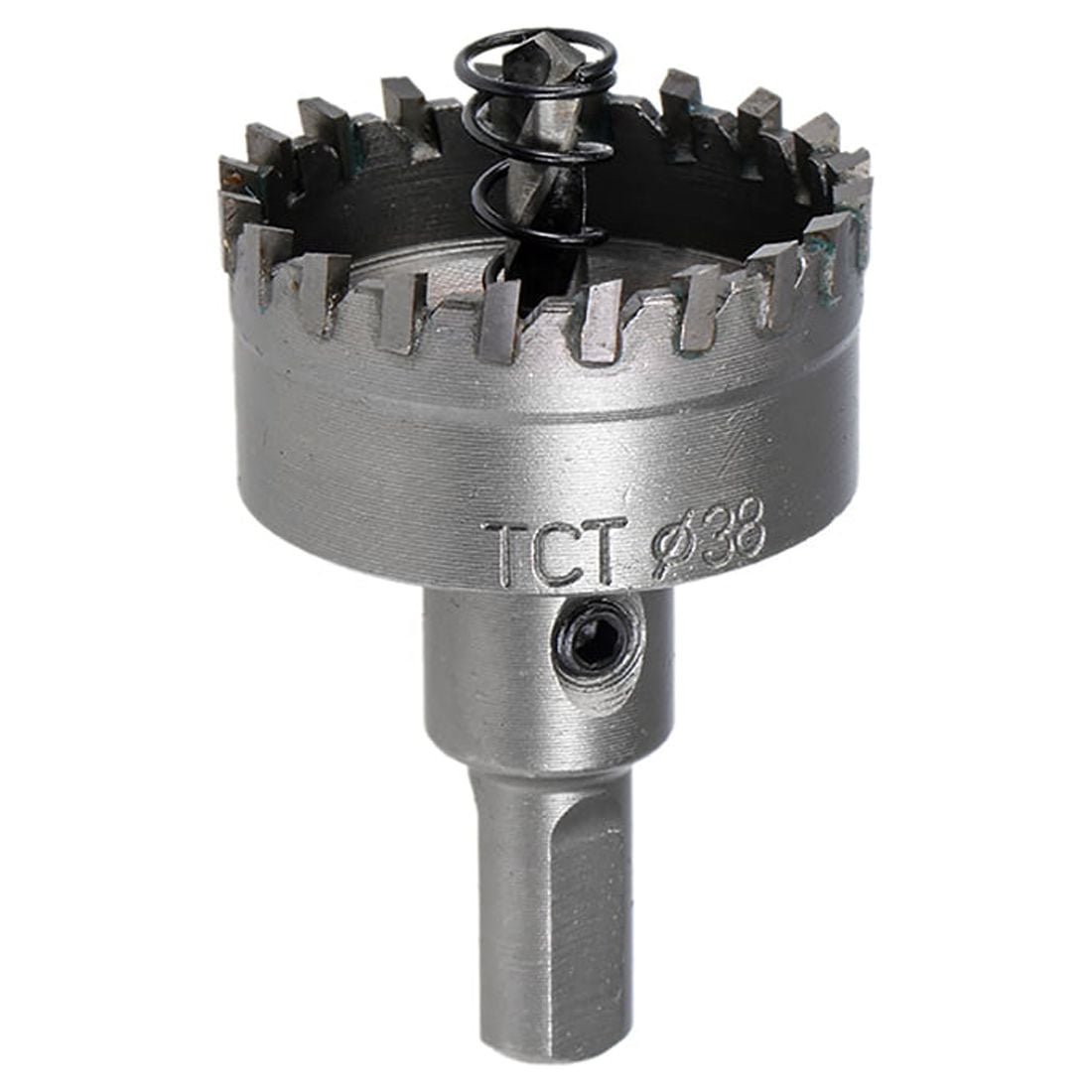 Uxcell Carbide Hole Cutter 38mm Hole Saw High Density Cemented Carbide Teeth Triangular Shank ...