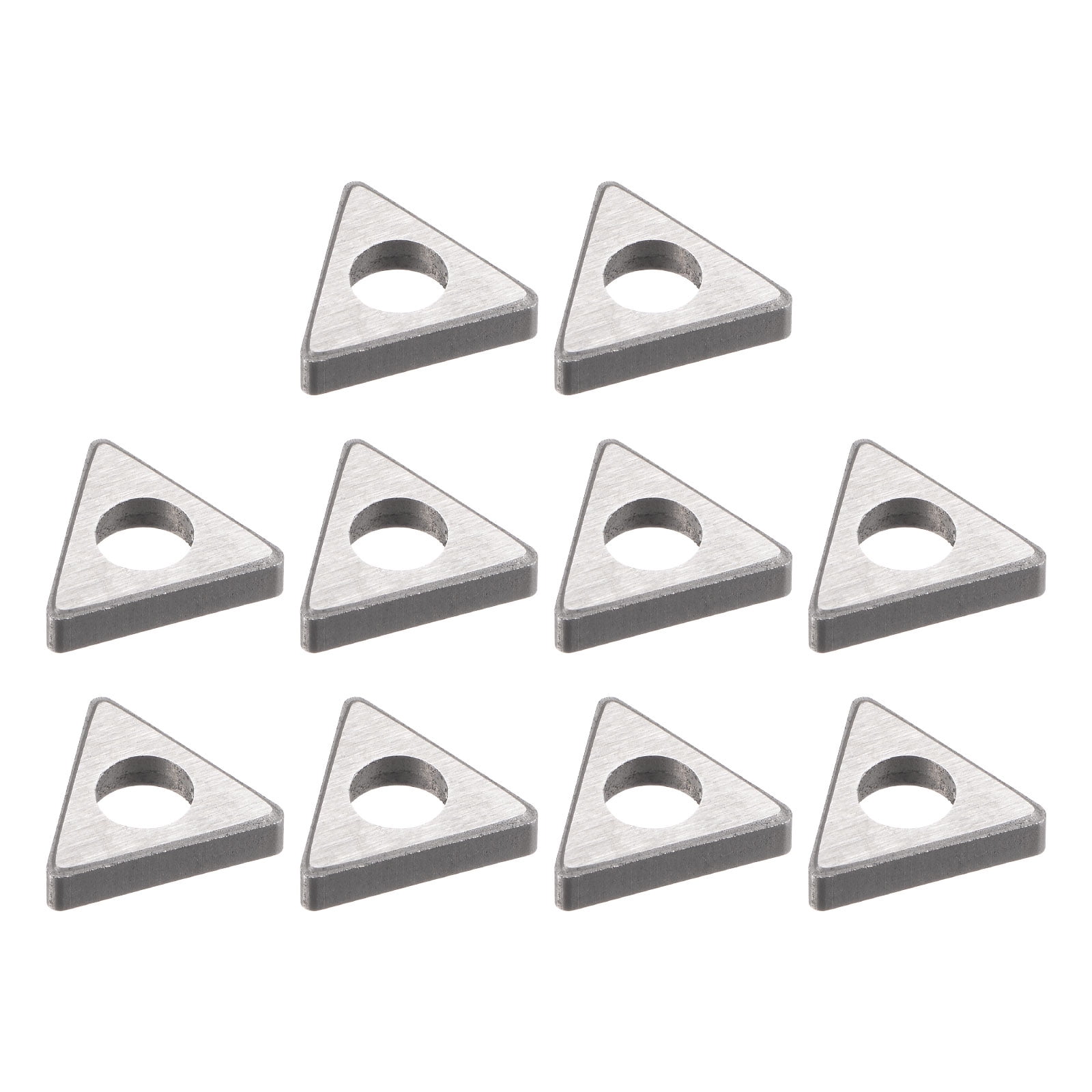 Uxcell Carbide Insert Seat Shim MT1603 Lathe Thread Shim Seats 10 Pack ...