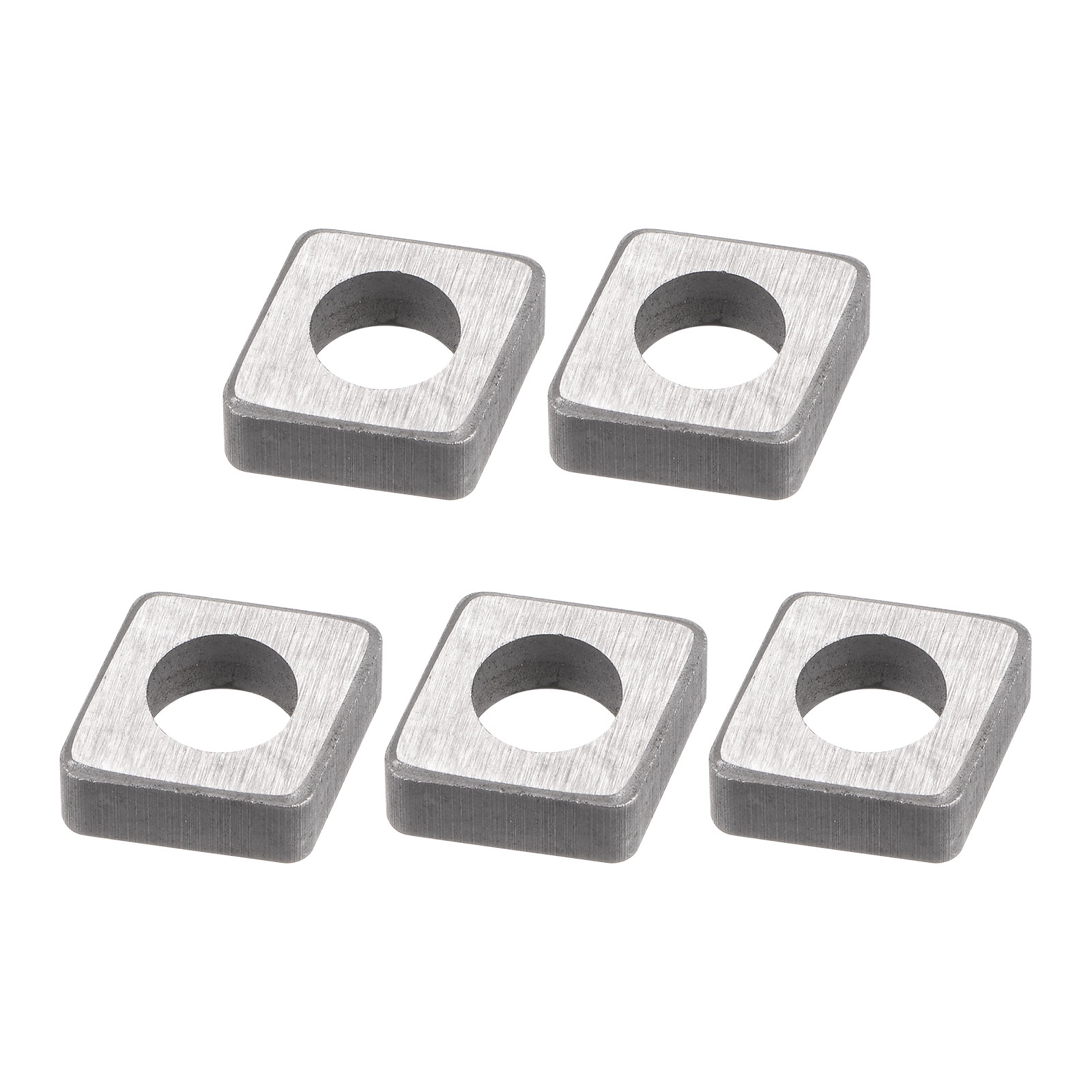 Uxcell Carbide Insert Seat Shims MC1204 Lathe Thread Shim Seats 5 Pack ...