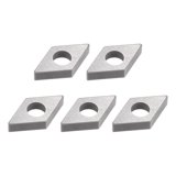 Uxcell Carbide Insert Seat Shims MD1504 Lathe Thread Shim Seats 5 Pack ...