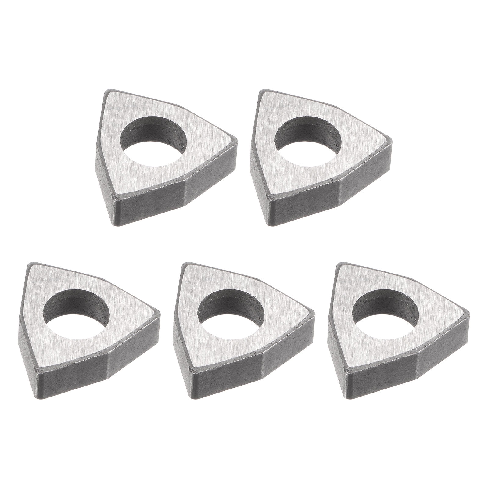Uxcell Carbide Insert Seat Shims MW0804 Lathe Thread Shim Seats 5 Pack ...