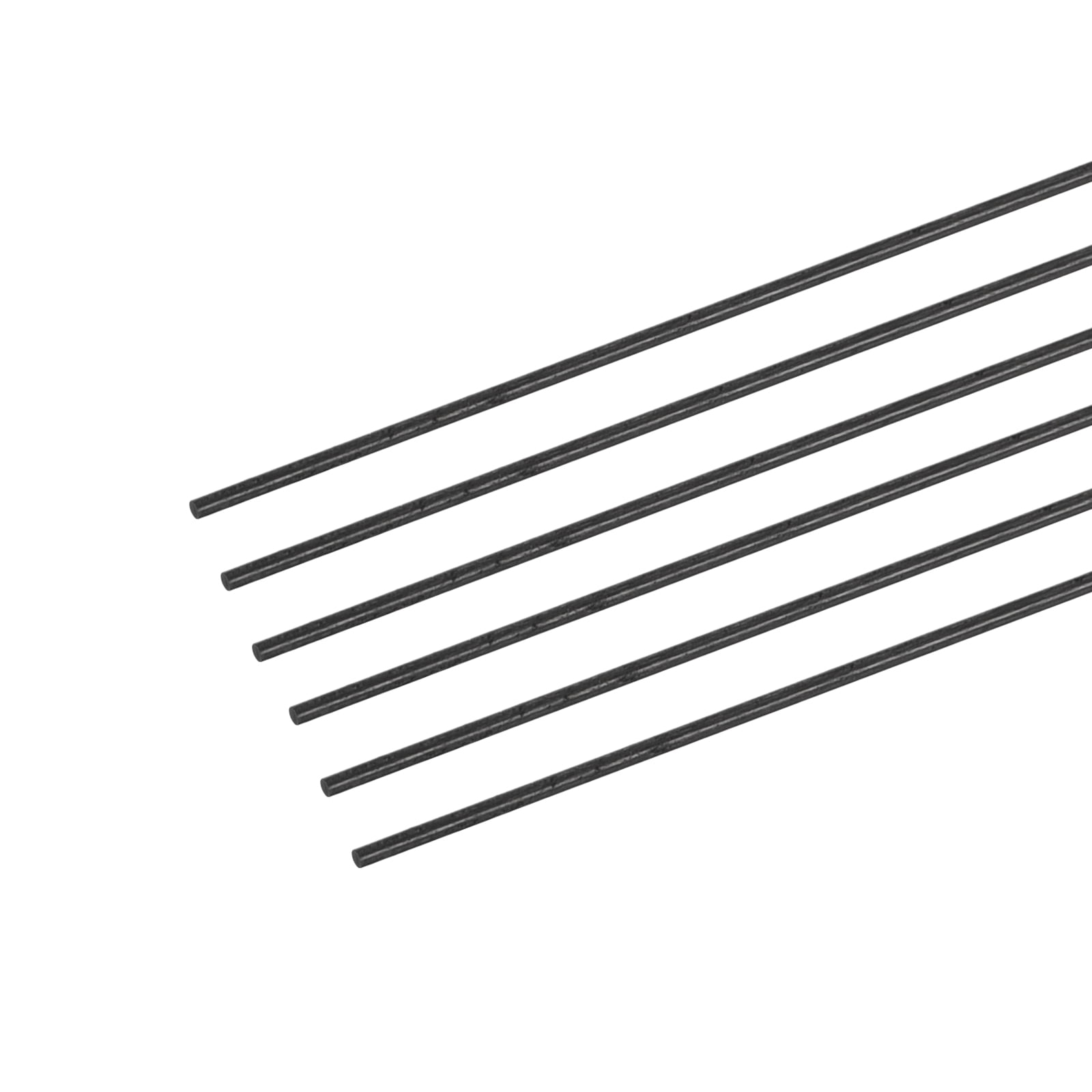 Uxcell Carbon Fiber Rod, 1.5mm x 300mm for RC Plane DIY Quadcopter Arm ...