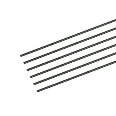 Uxcell Carbon Fiber Rod, 3mm x 150mm for RC Plane DIY Quadcopter Arm, 4 ...