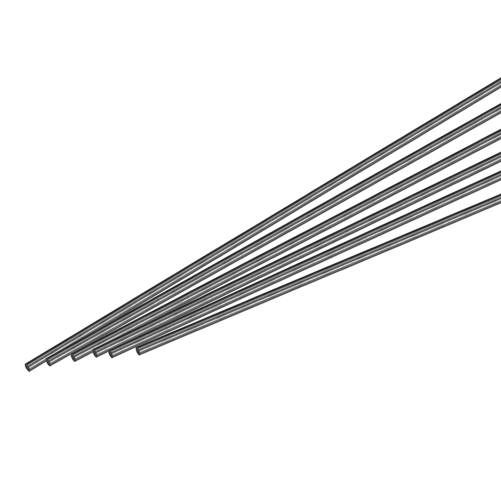 Uxcell Carbon Fiber Rod, 2mm x 300mm for RC Car Airplane DIY Tool Wing ...