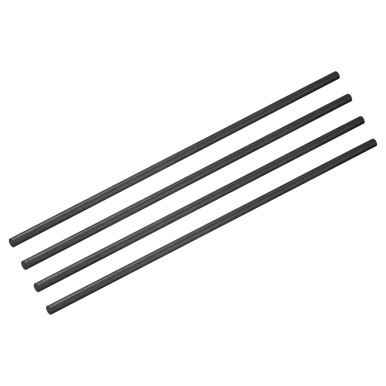 Uxcell Carbon Fiber Rod, 3.5mm x 150mm for RC Plane DIY Quadcopter Arm ...