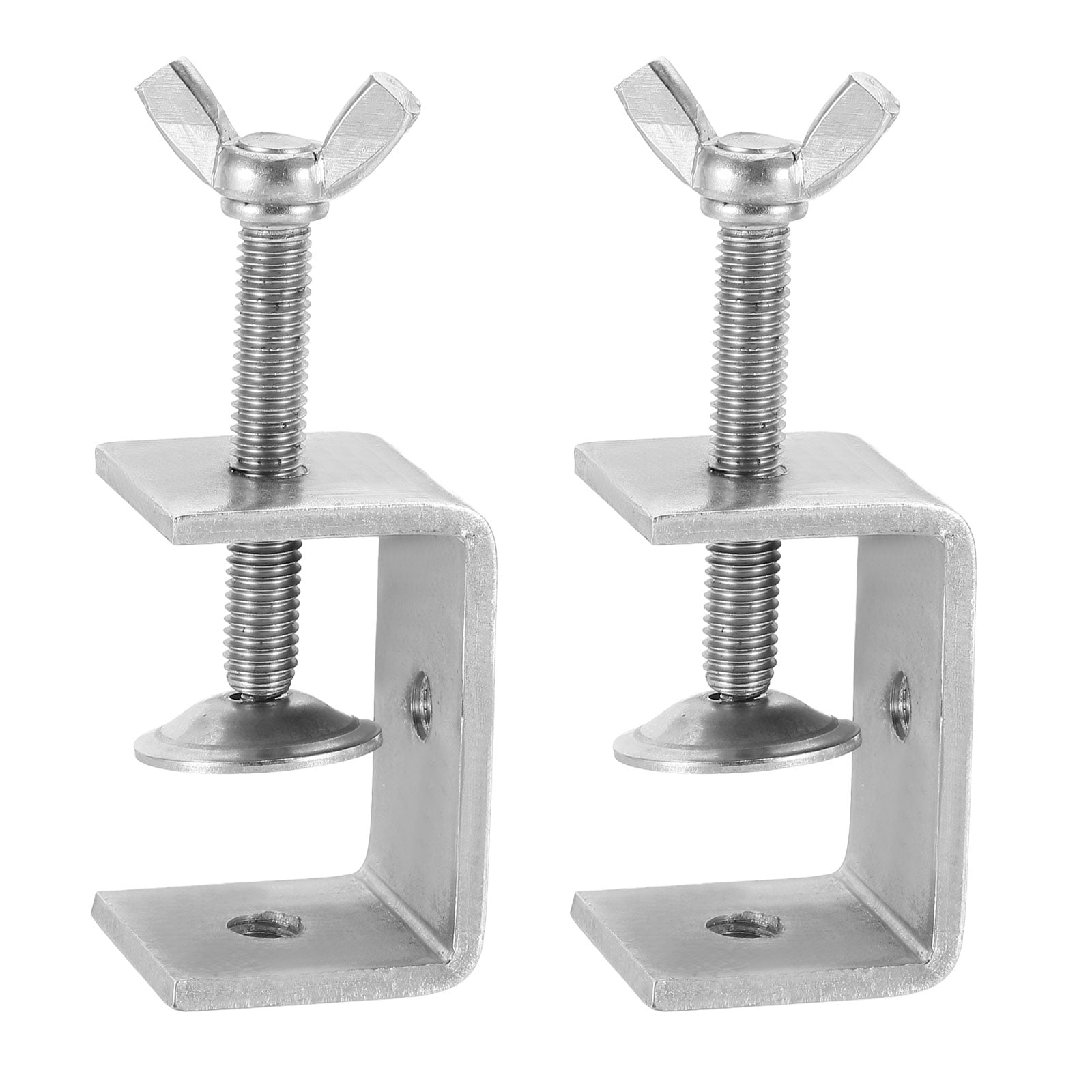 Uxcell Carbon Steel C Clamps 30mm Square Galvanized Mini Tiger Clamp ...