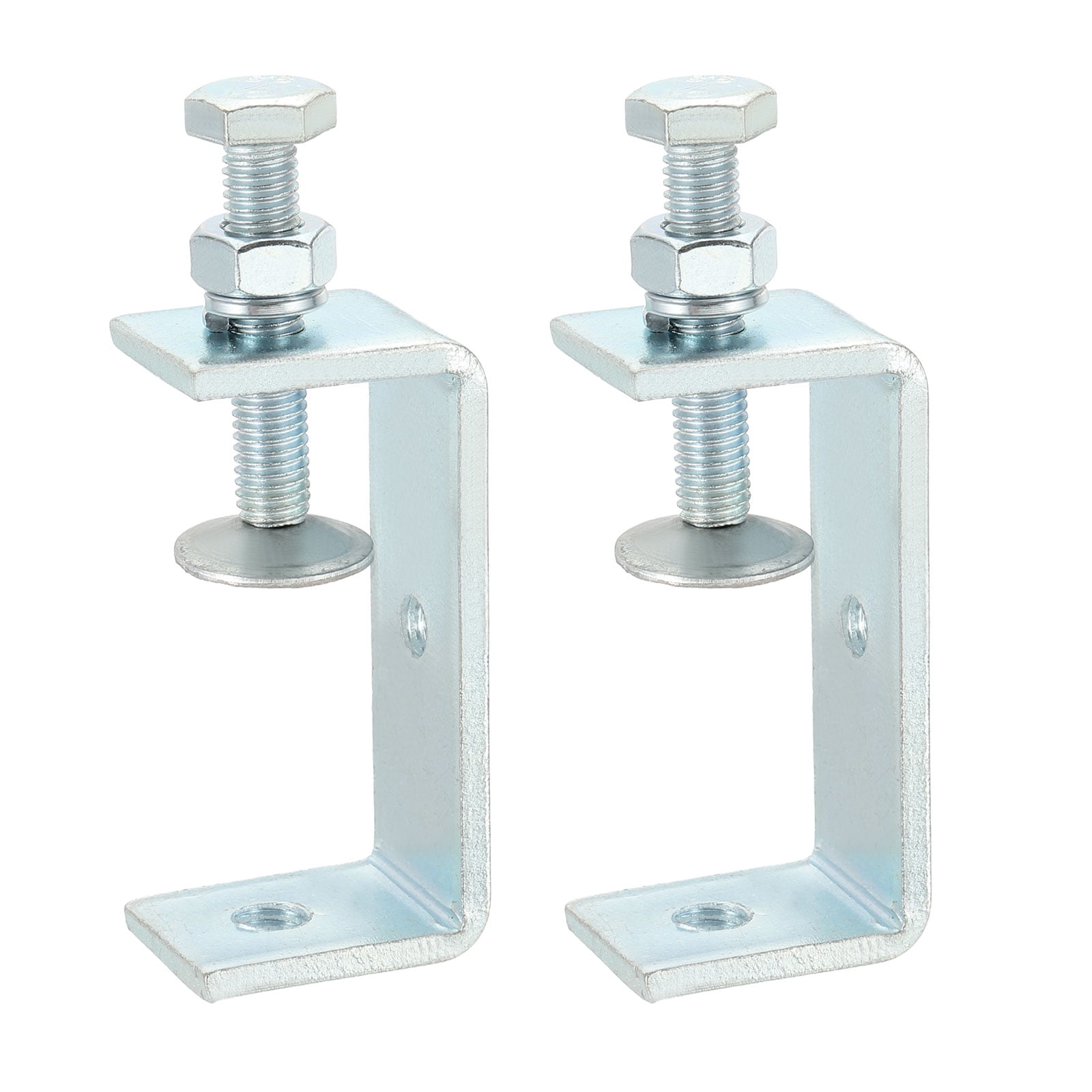 Uxcell Carbon Steel C Clamps 65mm Square Galvanized Mini Tiger Clamp ...