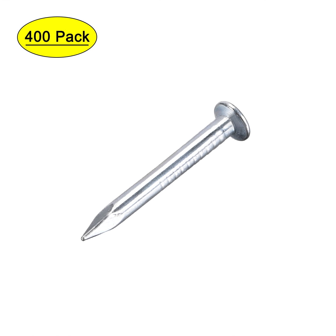 Uxcell Carbon Steel Cement Nail Electroplating Wall Hardware Nails 0.7 ...