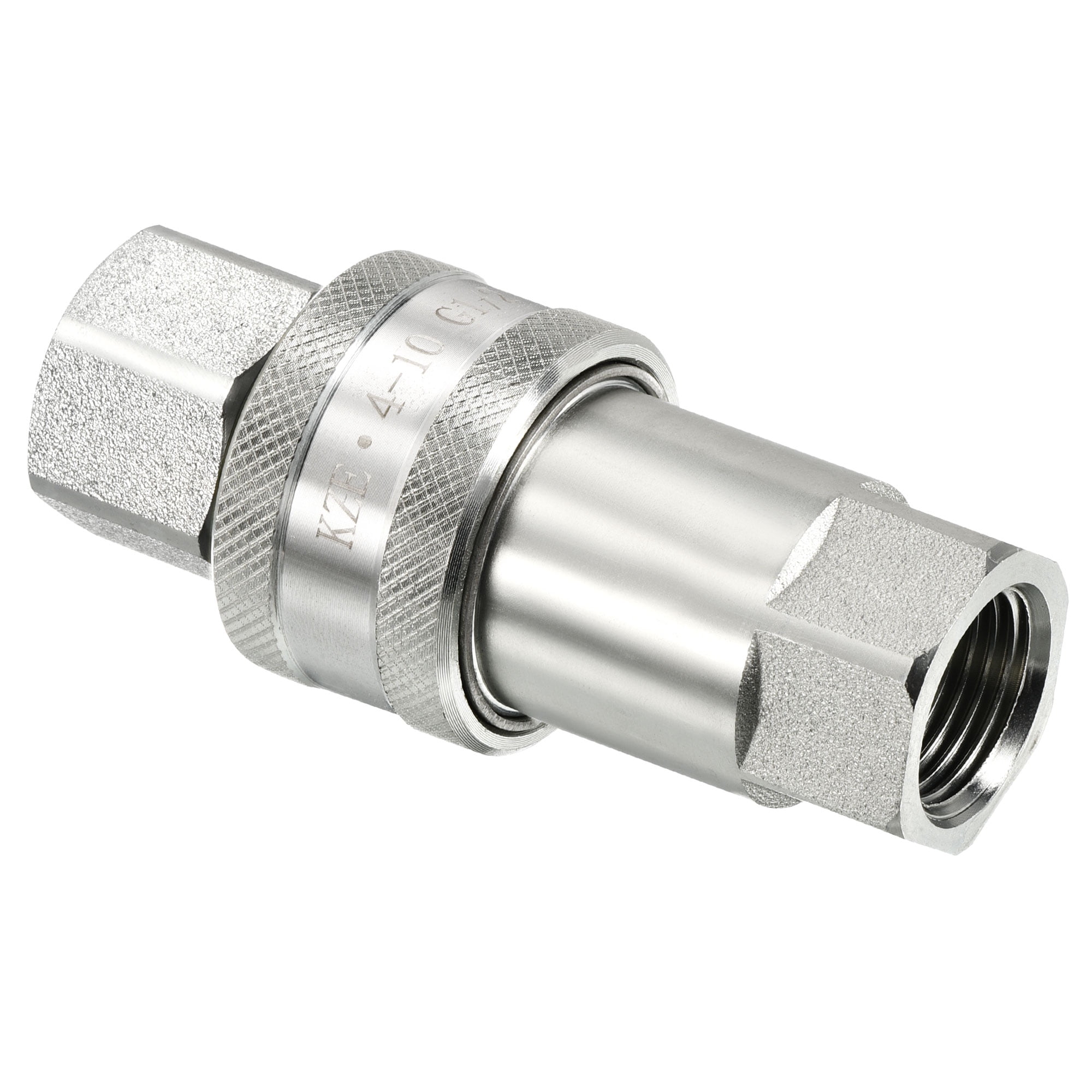 Uxcell Carbon Steel G1/2 Female Pipe Fitting Hydraulic Quick Connect ...