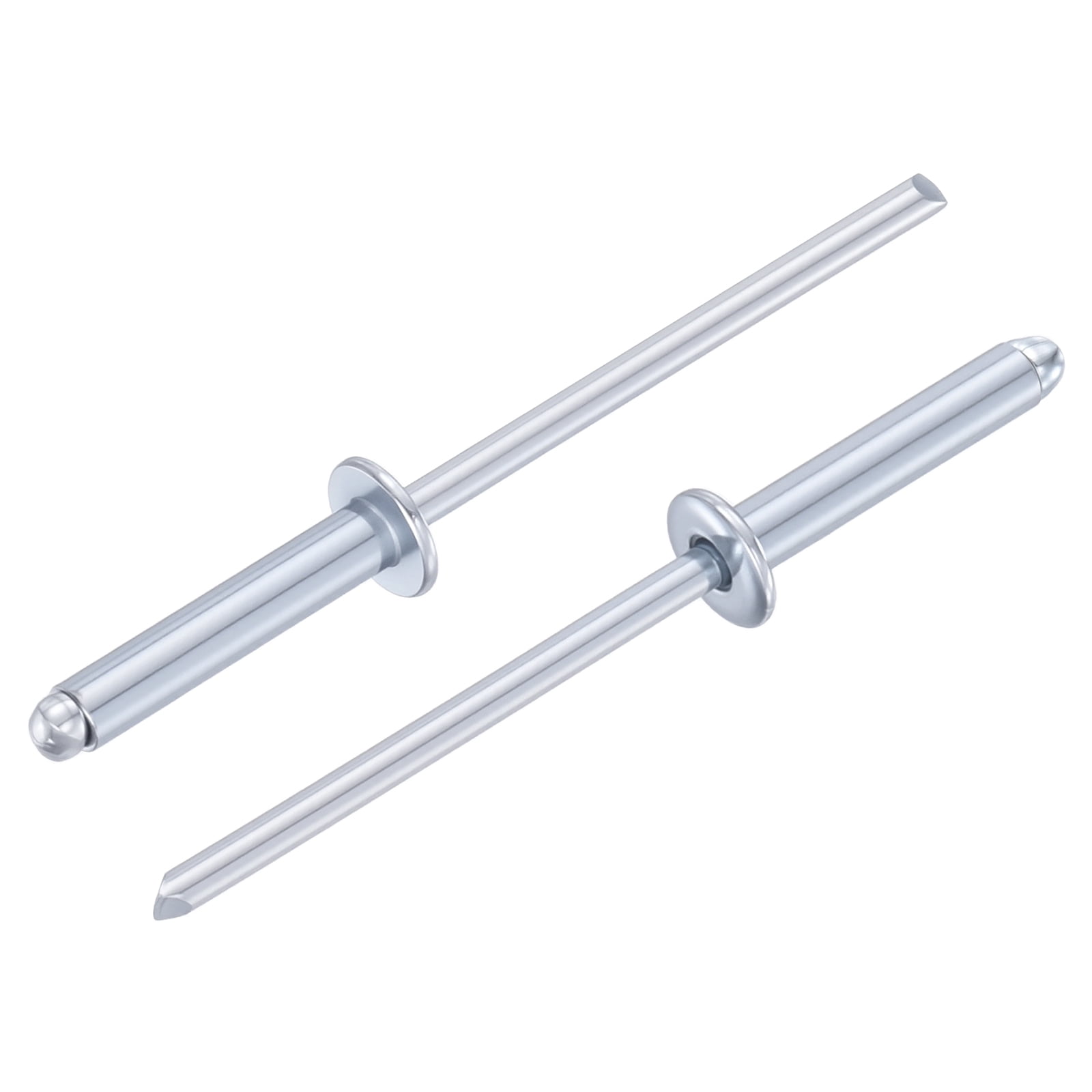 Uxcell Carbon Steel Open End Blind Rivets Dome Head Rivet 1/8"x5/8 ...