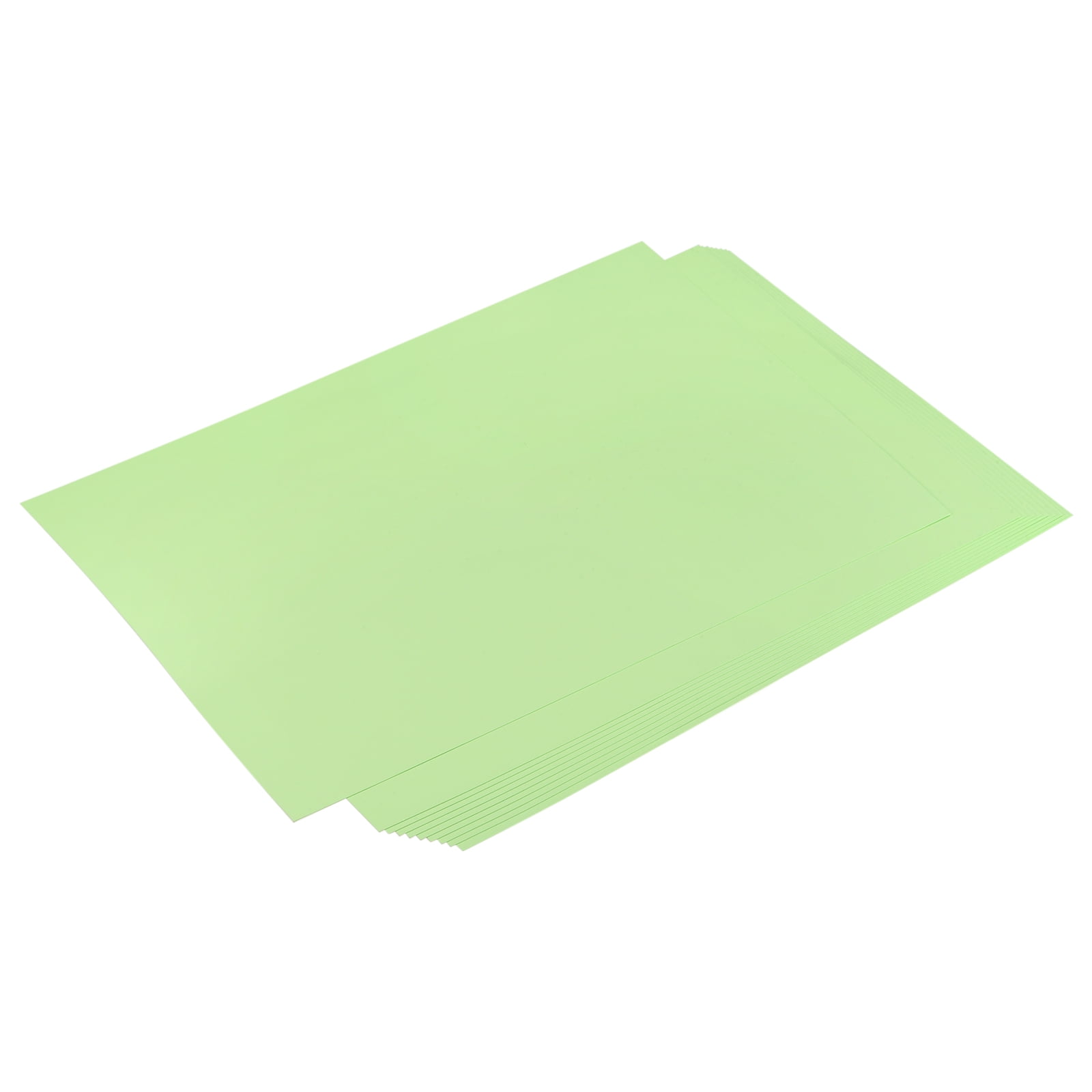 Uxcell Cardstock Paper 11.7" x 16.5", 74 Lb/200 Gsm, Light Green 10 ...