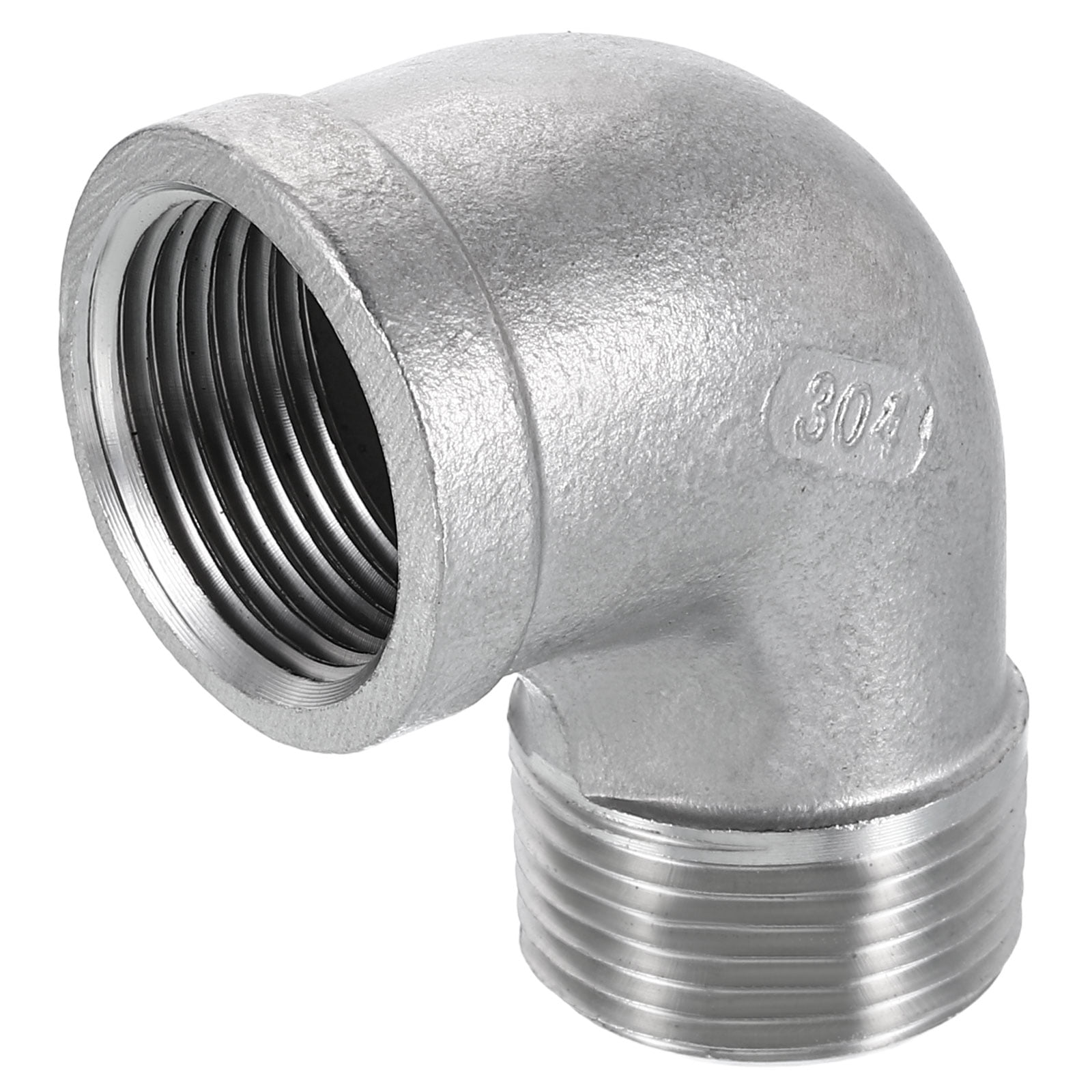 Uxcell Cast Pipe Fitting NPT 3/4 x NPT 3/4 Female to Male Threaded ...
